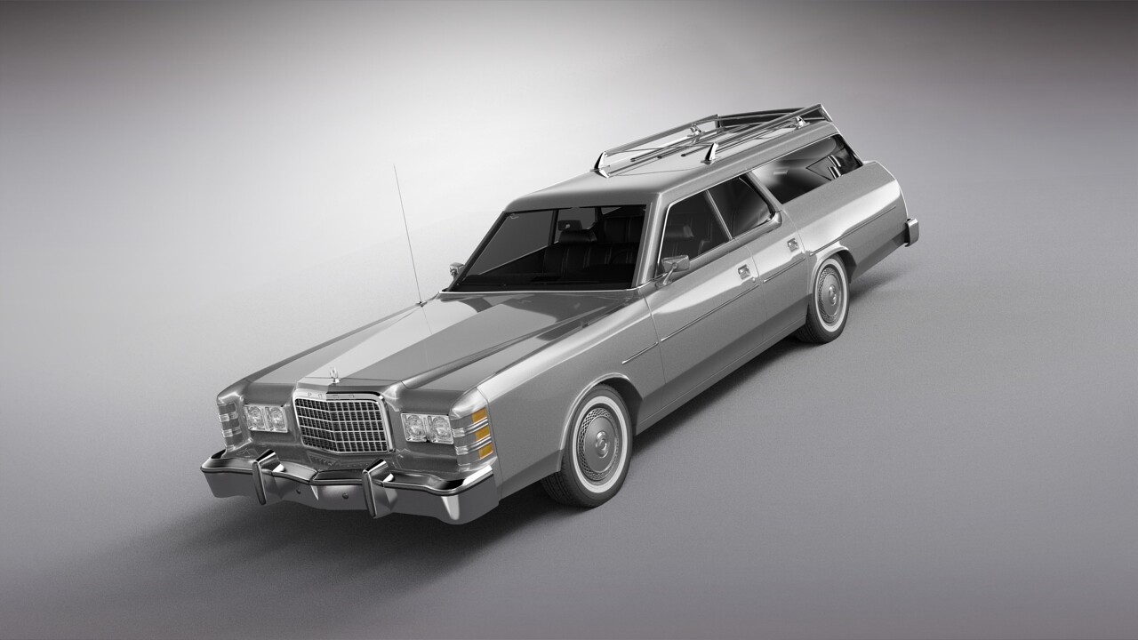 ArtStation - Ford LTD Guayin Mex