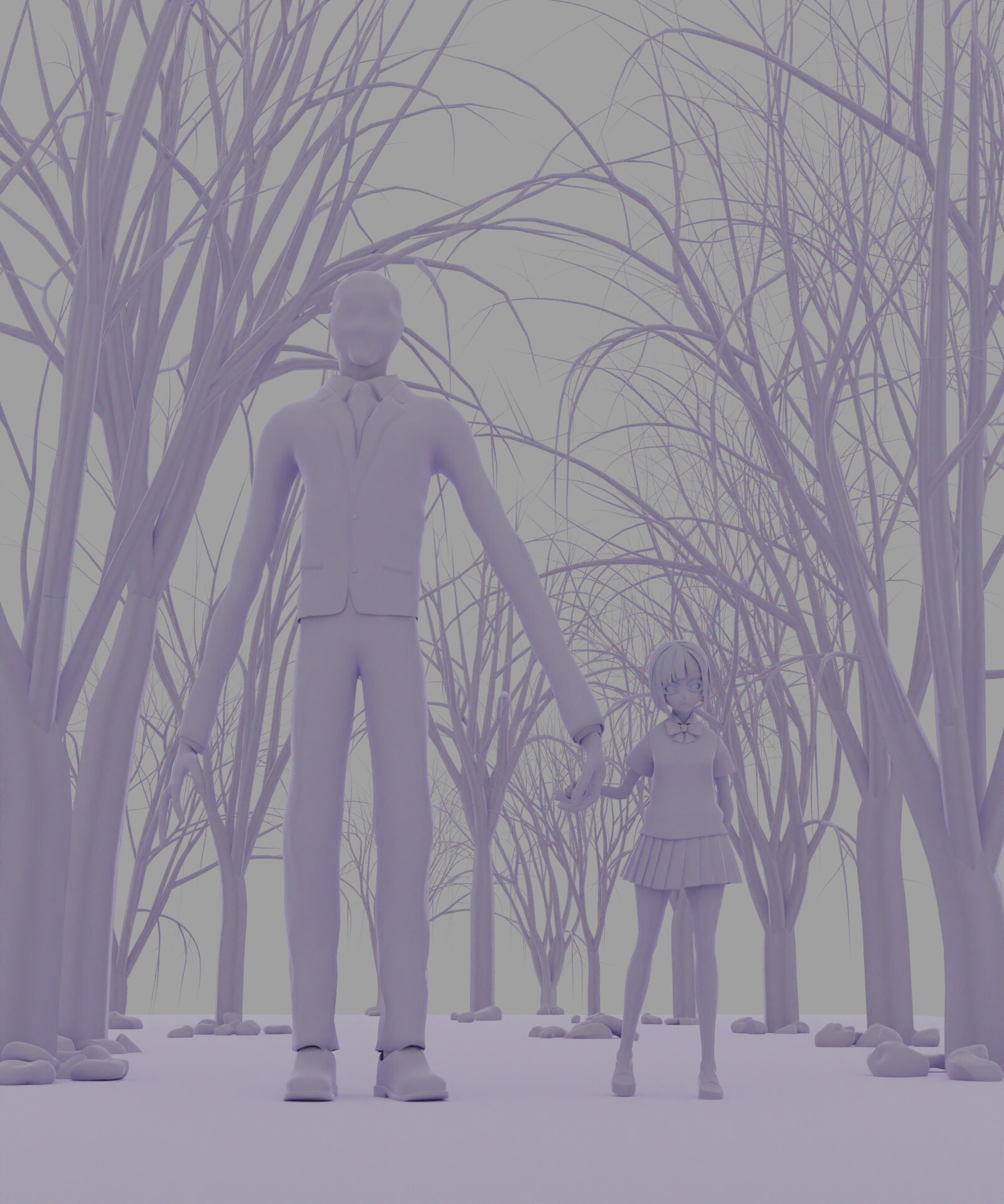 Ban D. Coot - The Slenderman (Folklore - CGBoost CChallenge)