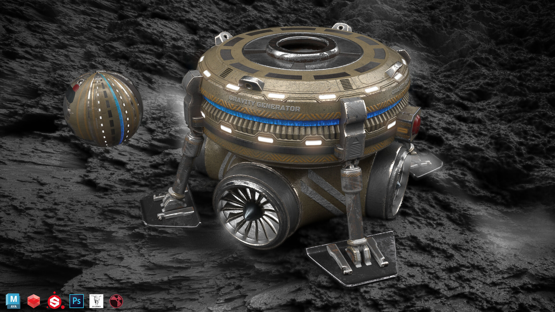 ArtStation - "The Gravity Generator"