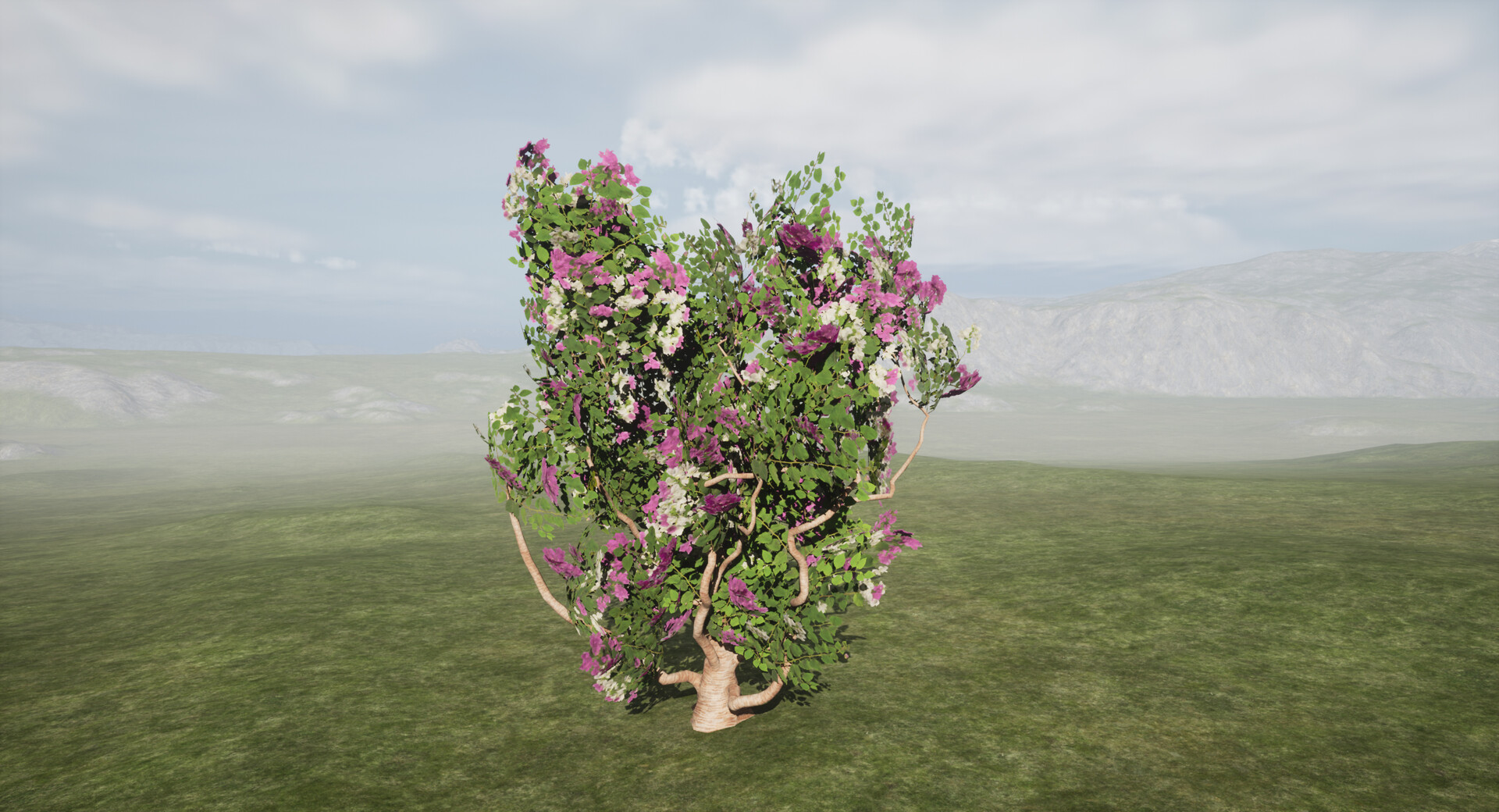 ArtStation - Paper Flower Shrub