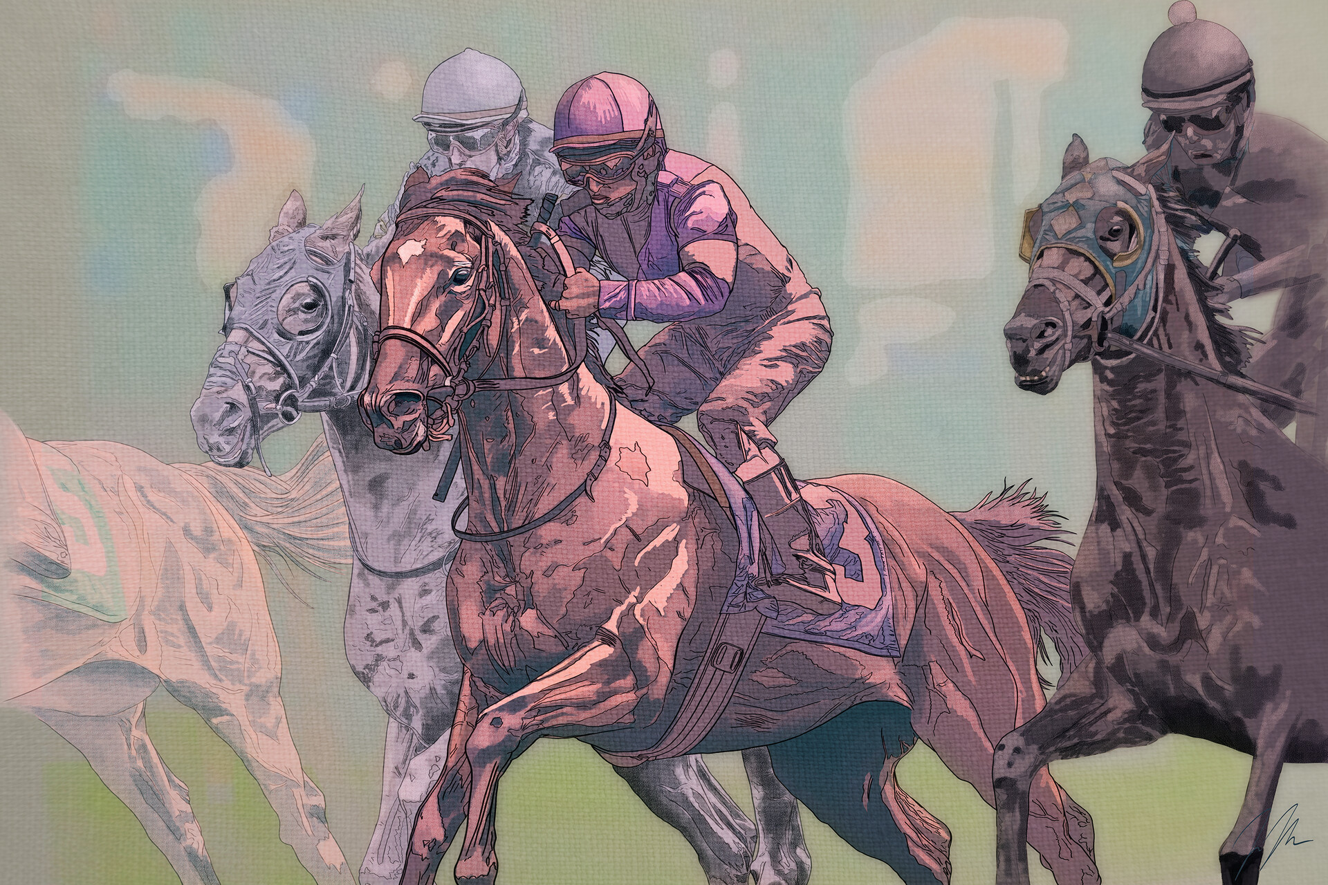 ArtStation - Down the Stretch