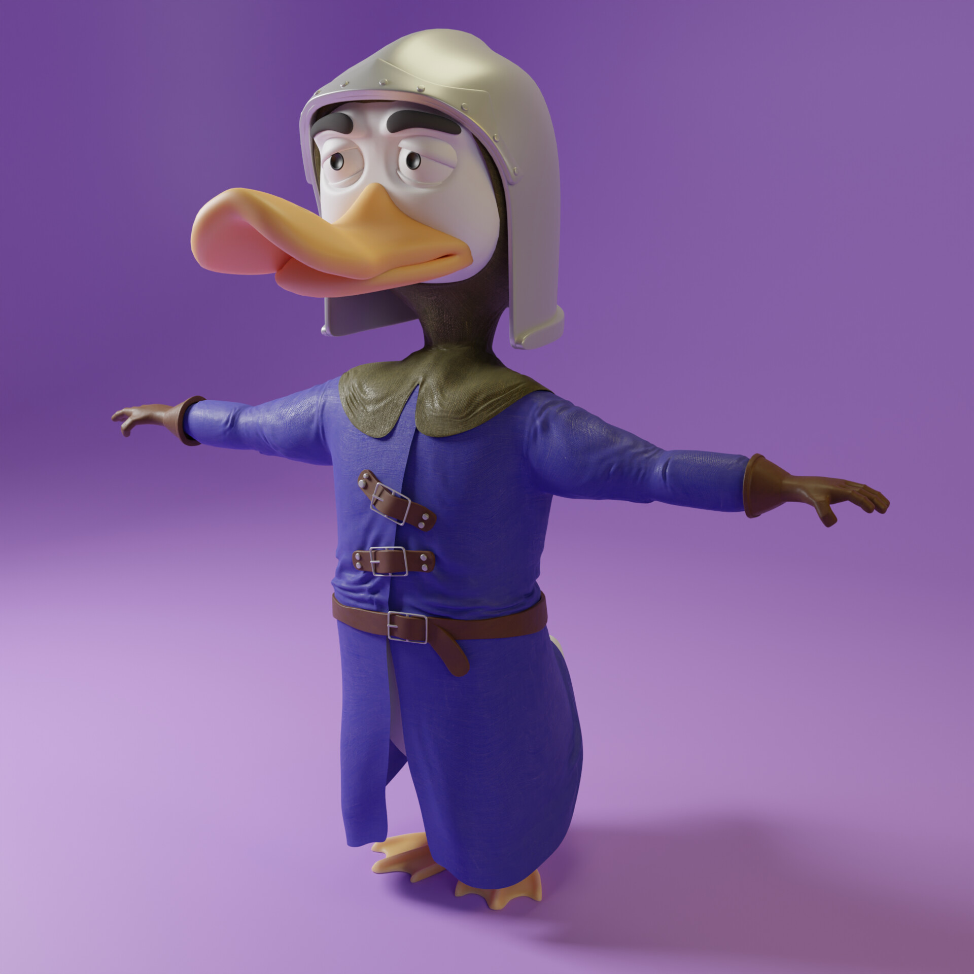 ArtStation - Duck Warrior