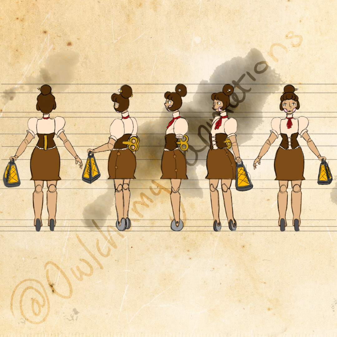 ArtStation - Character Sheets: Emily