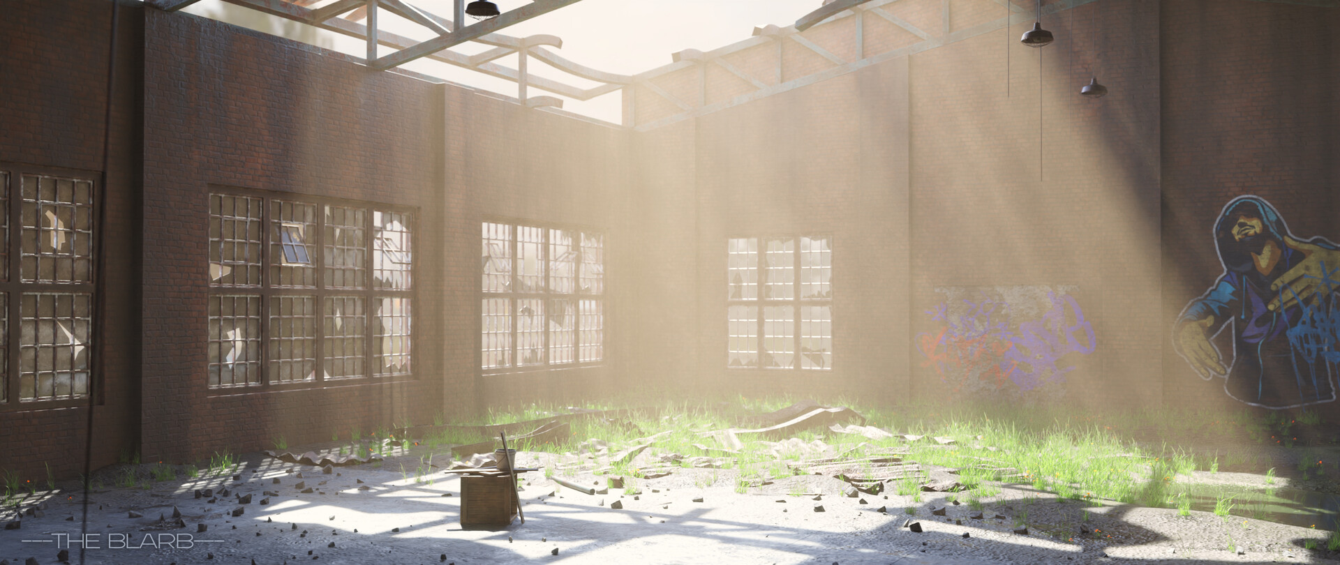 ArtStation - Abandoned Warehouse