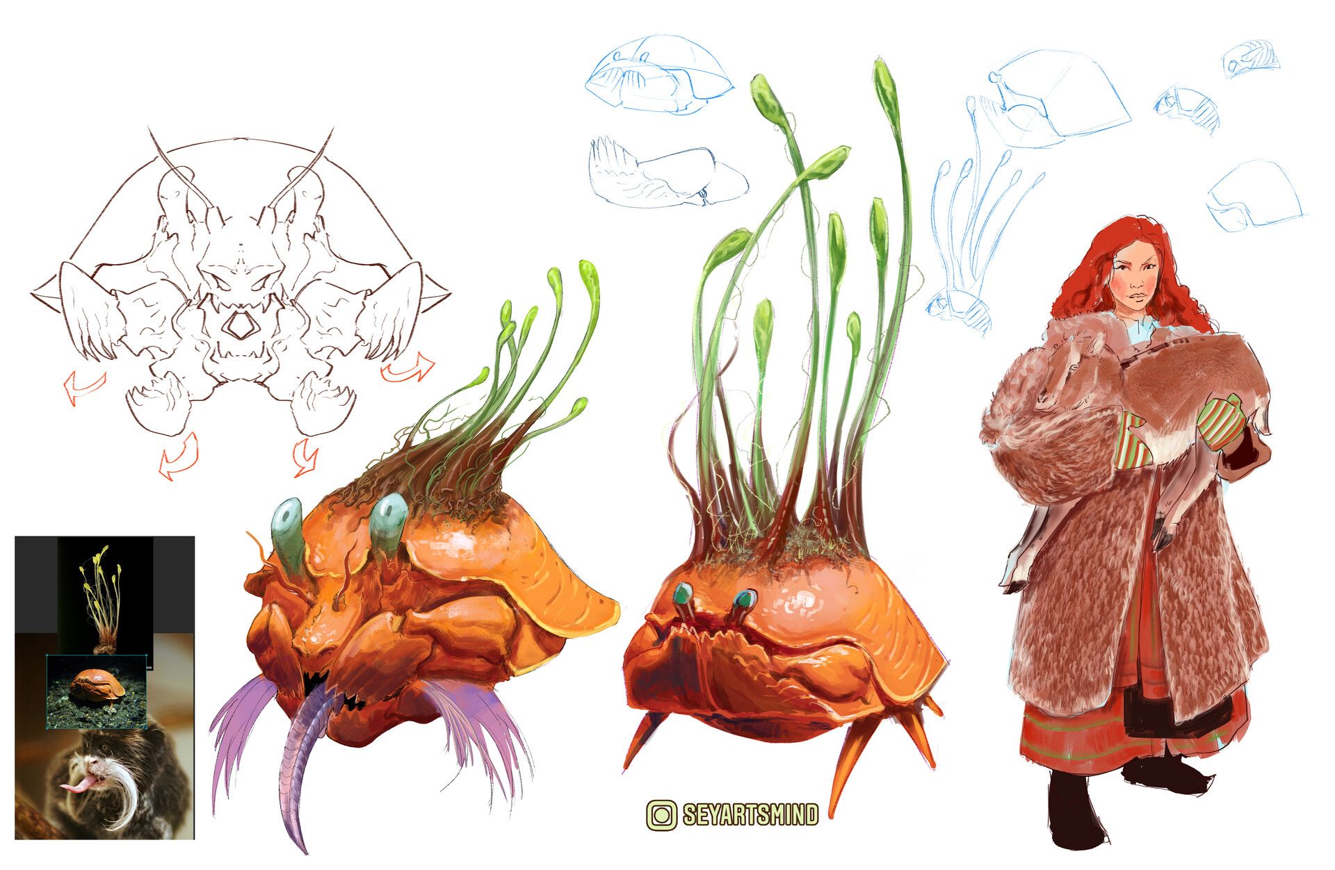 ArtStation - crab concepts