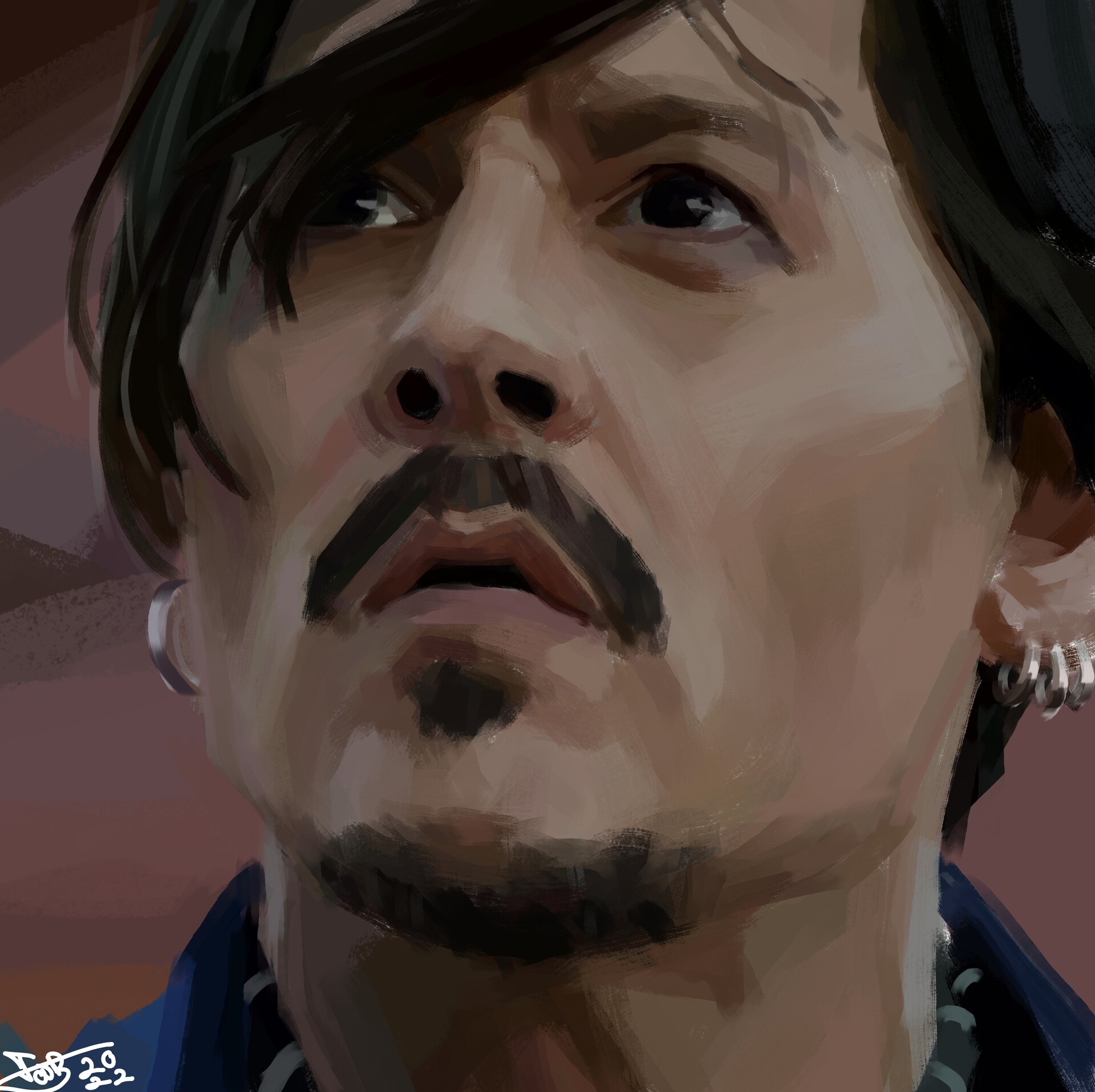 ArtStation - Johnny Depp