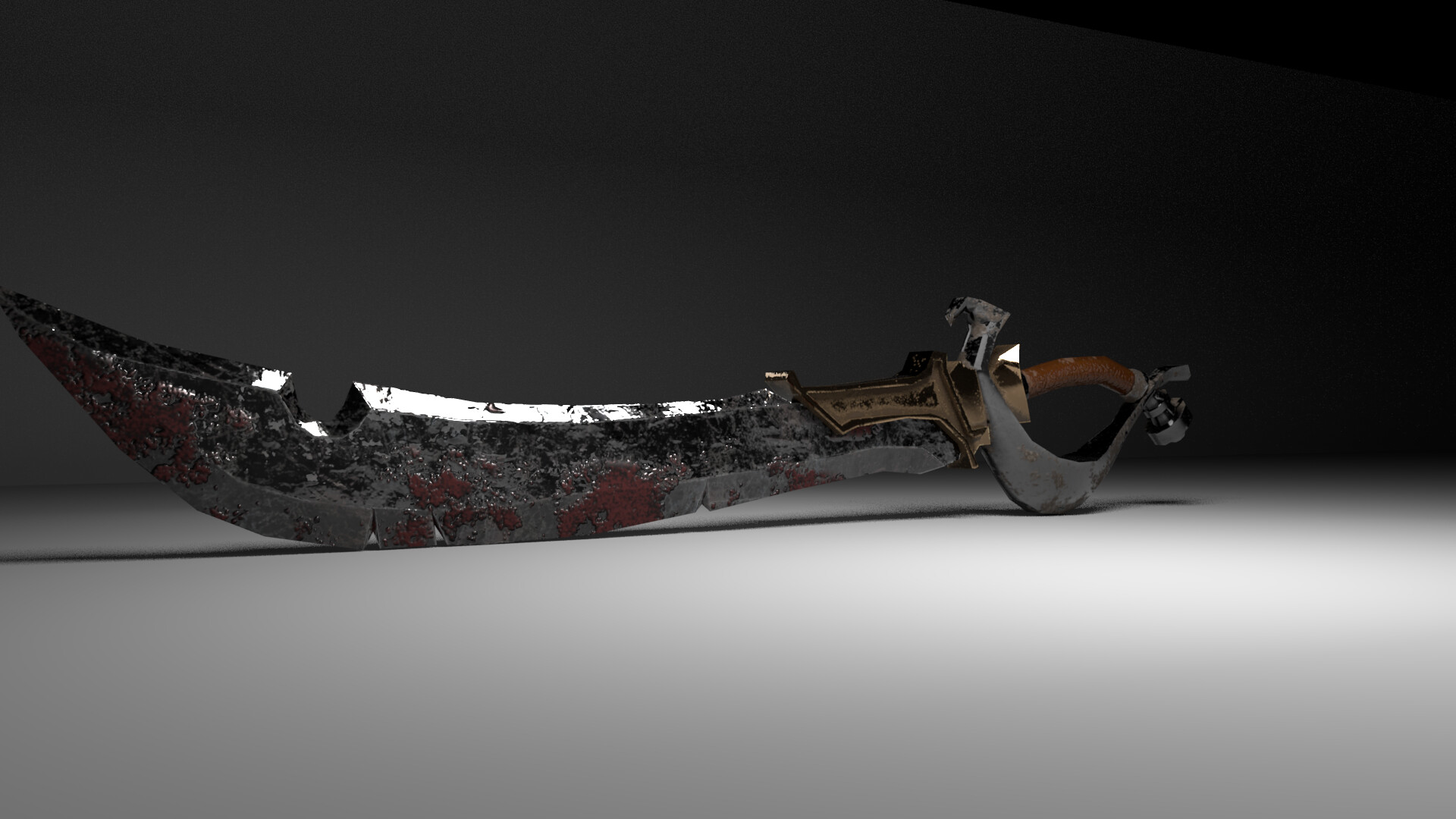 ArtStation - Model of a Pirate sword