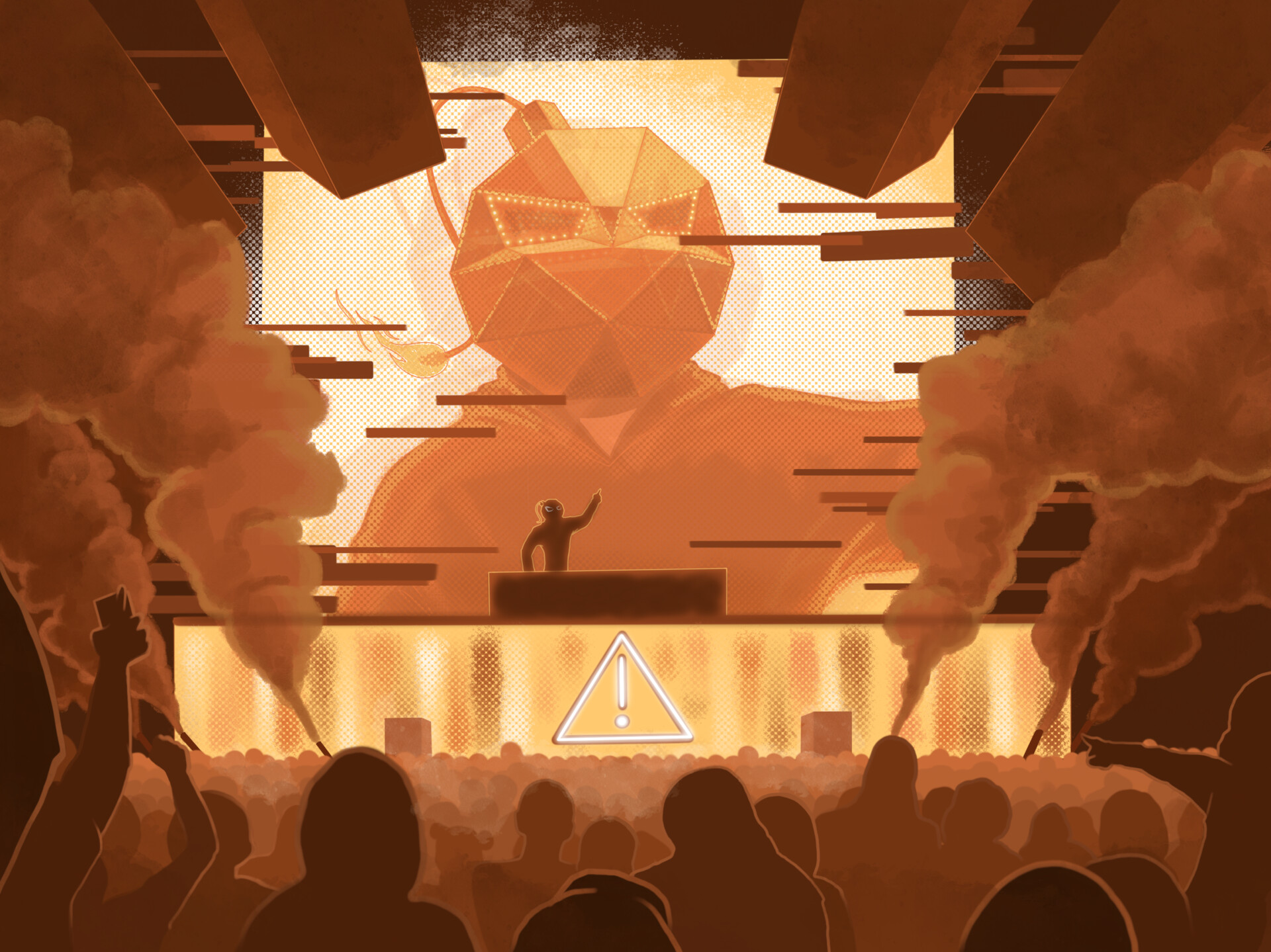 ArtStation - Warning Sign