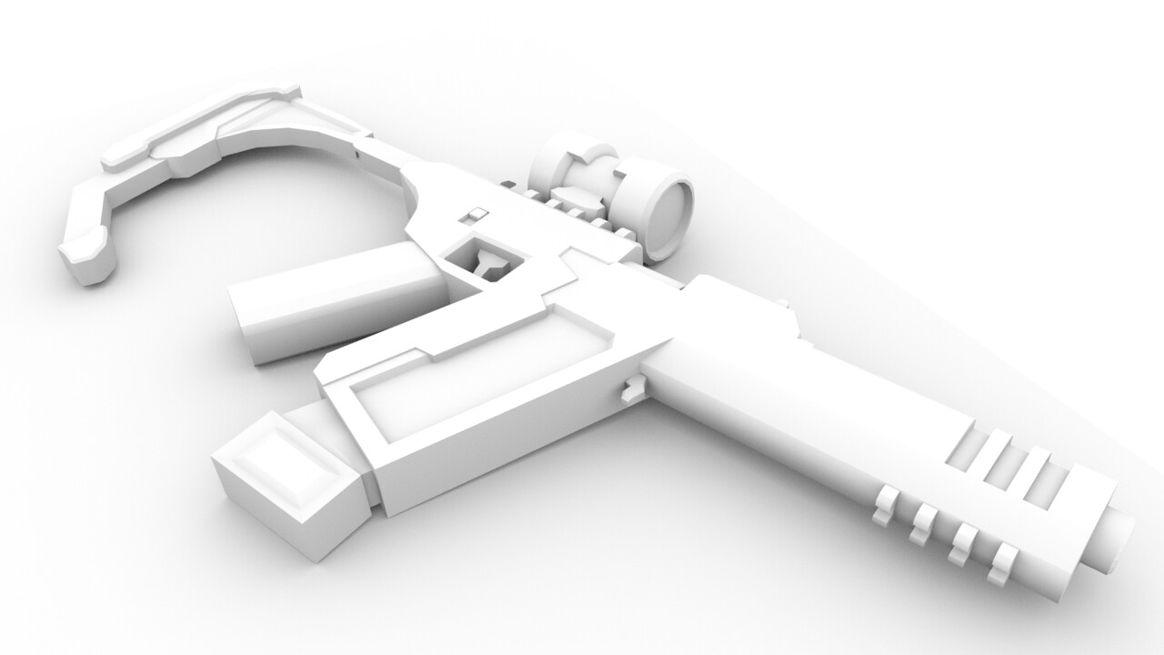 ArtStation - Personal designed kriss vector (smg)