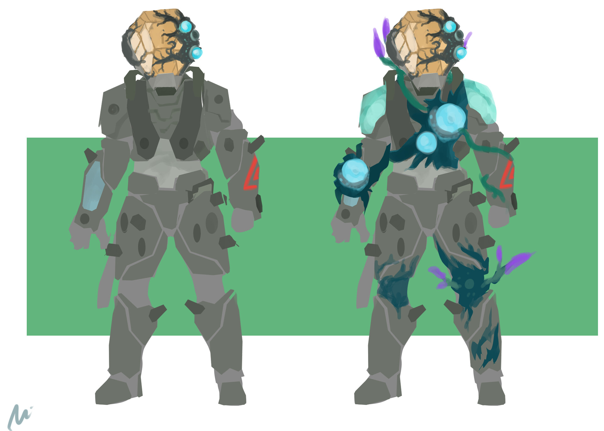 ArtStation - Scorn Armor Fan Concepts