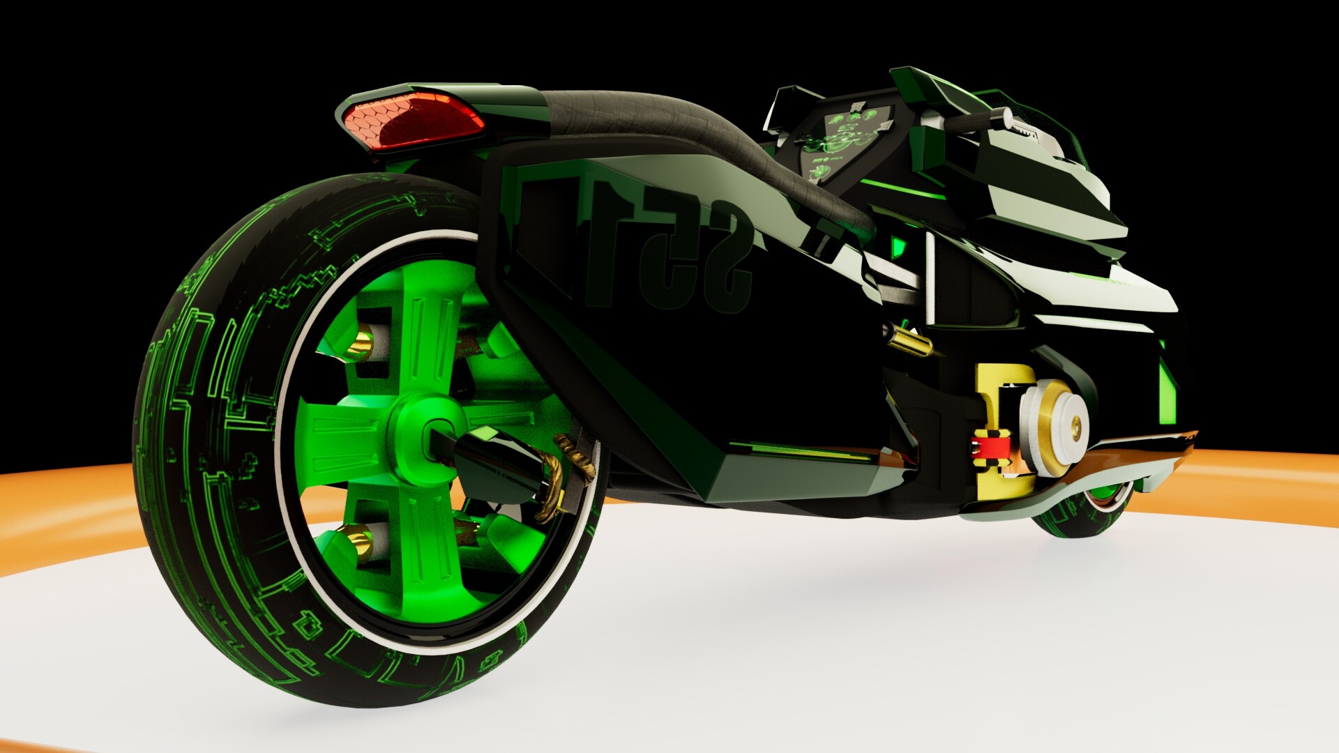 ArtStation - Sci-fi Bike