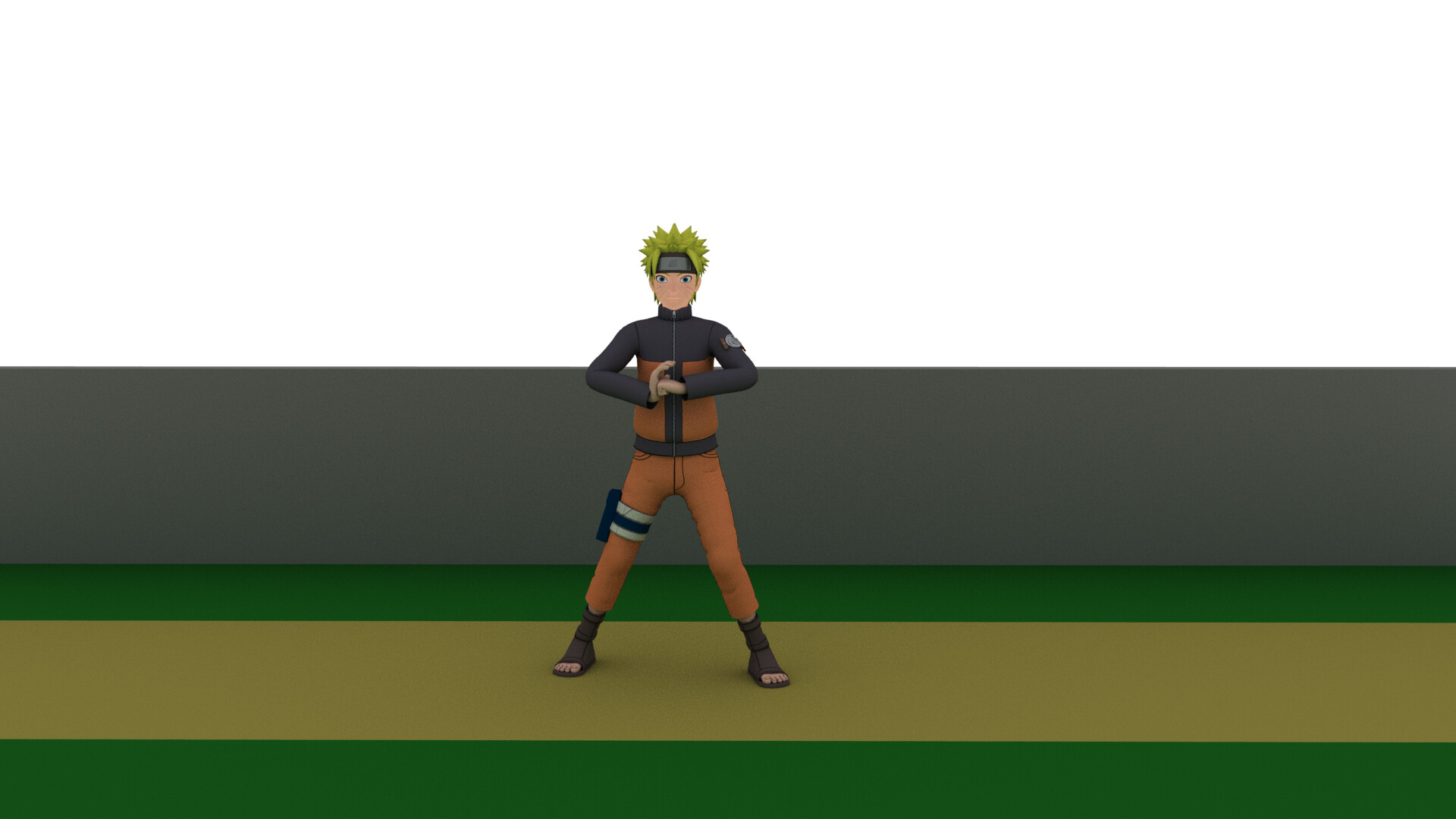 ArtStation - Naruto Walk cycle Animation