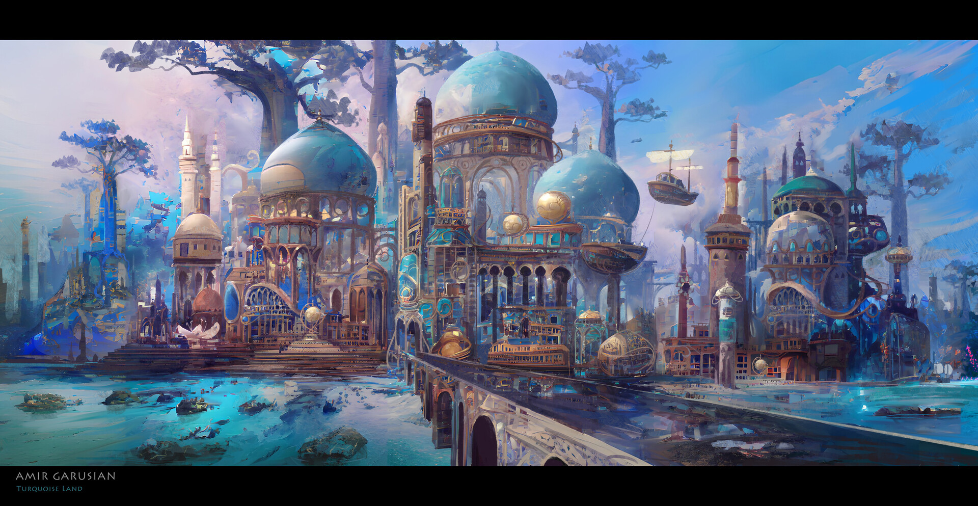 ArtStation - Turquoise Land