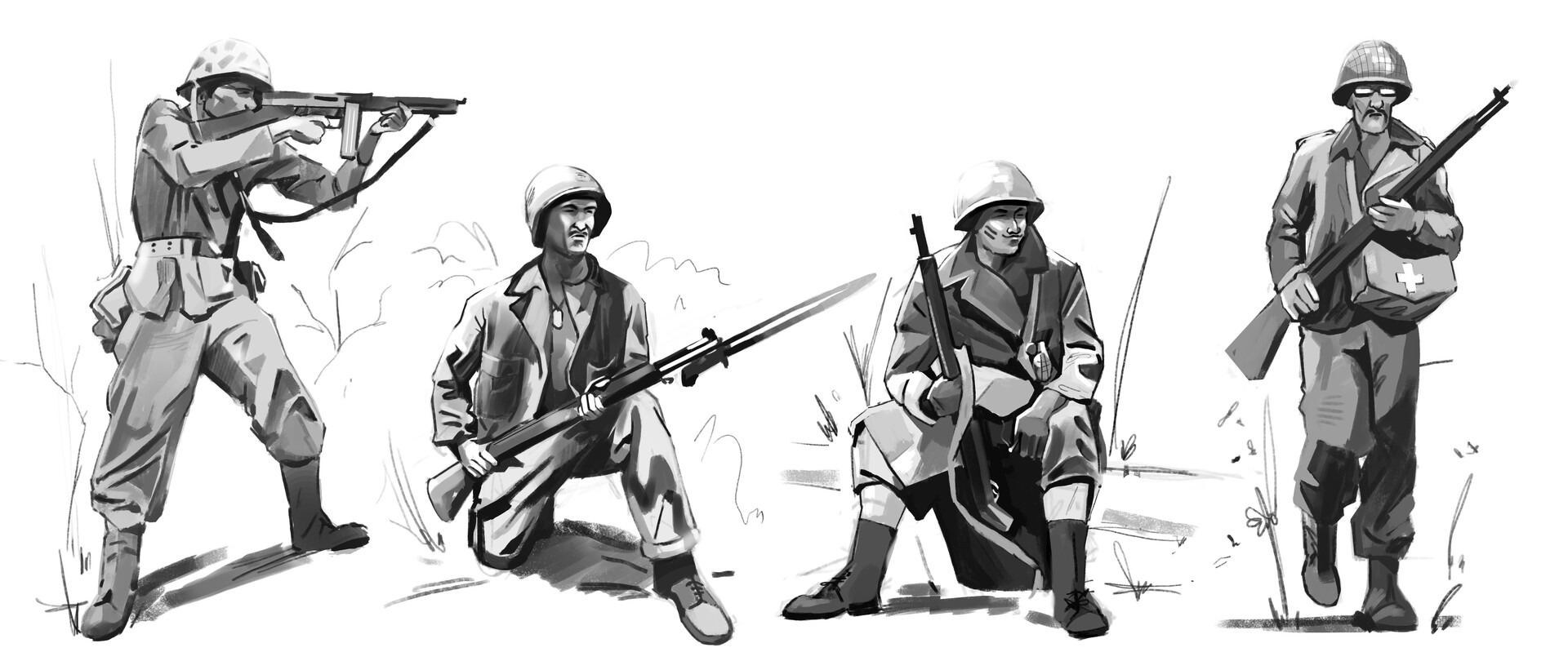 ArtStation - SOLDIERS