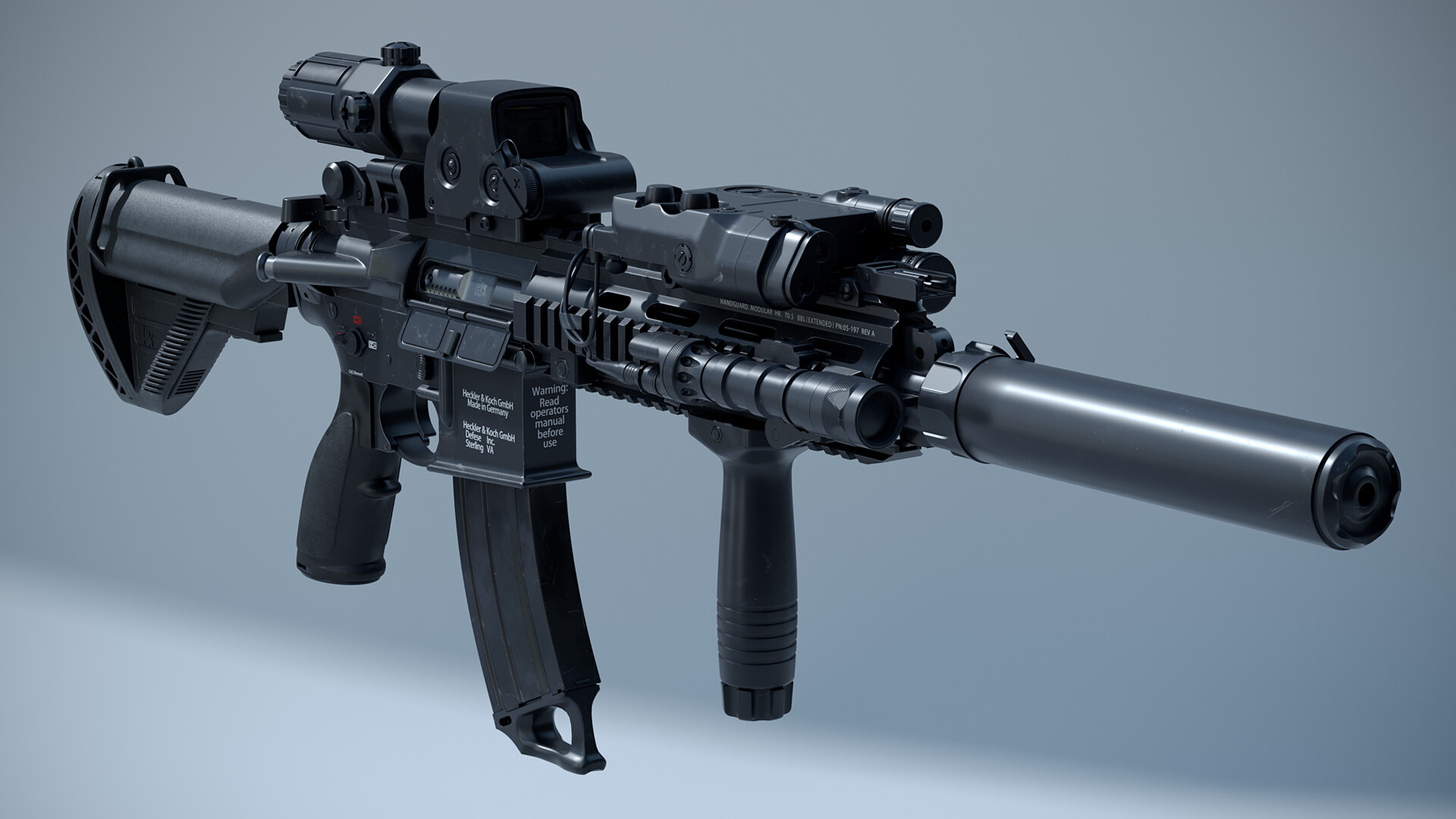 ArtStation - HK416 M4