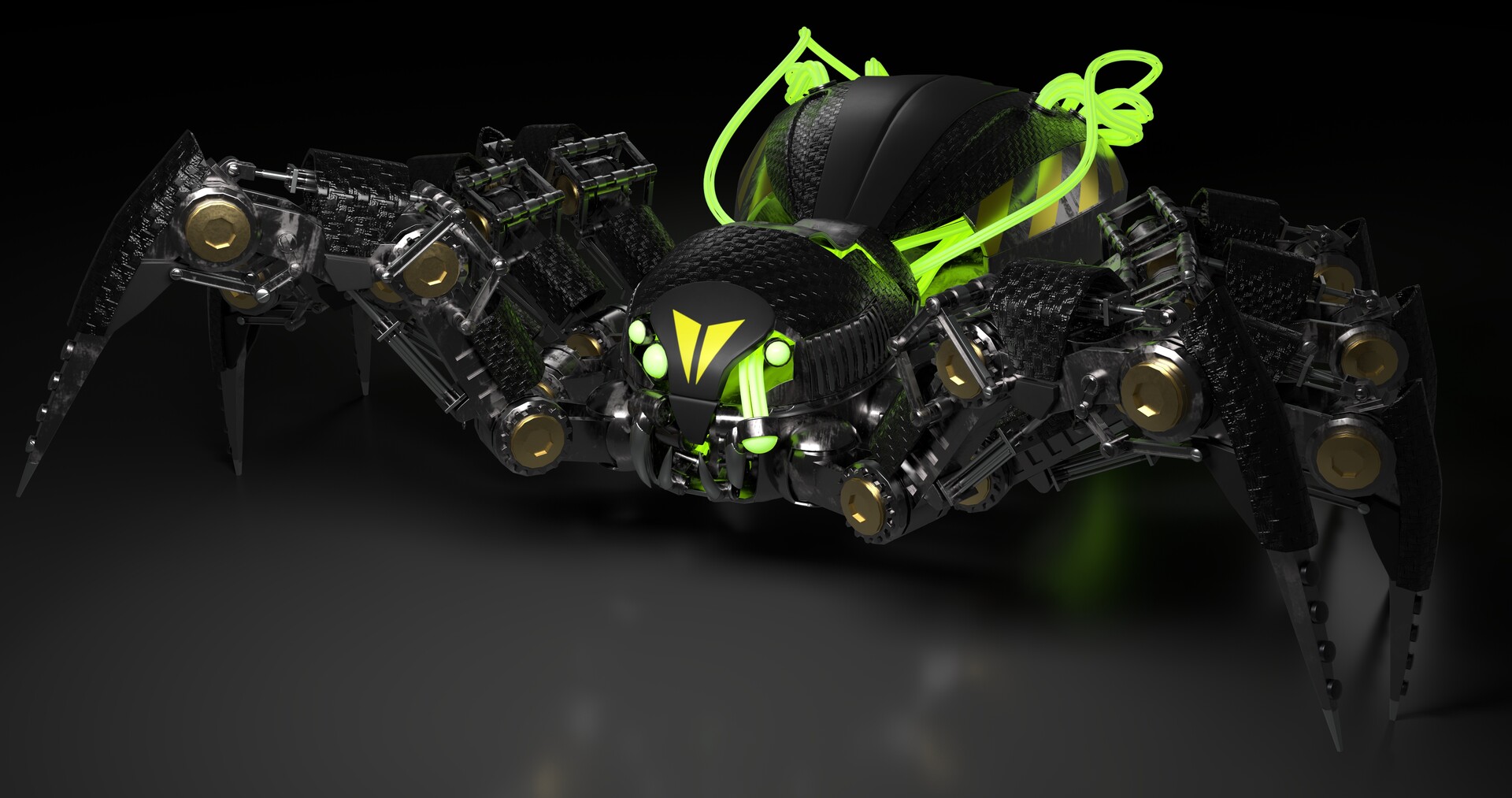 ArtStation - Mechanical Spider