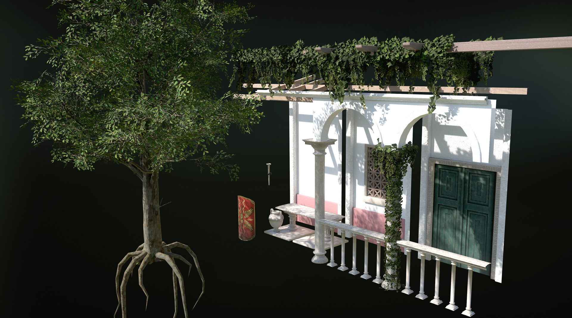 André Bernardo - Roman Villa - Unreal Engine 5