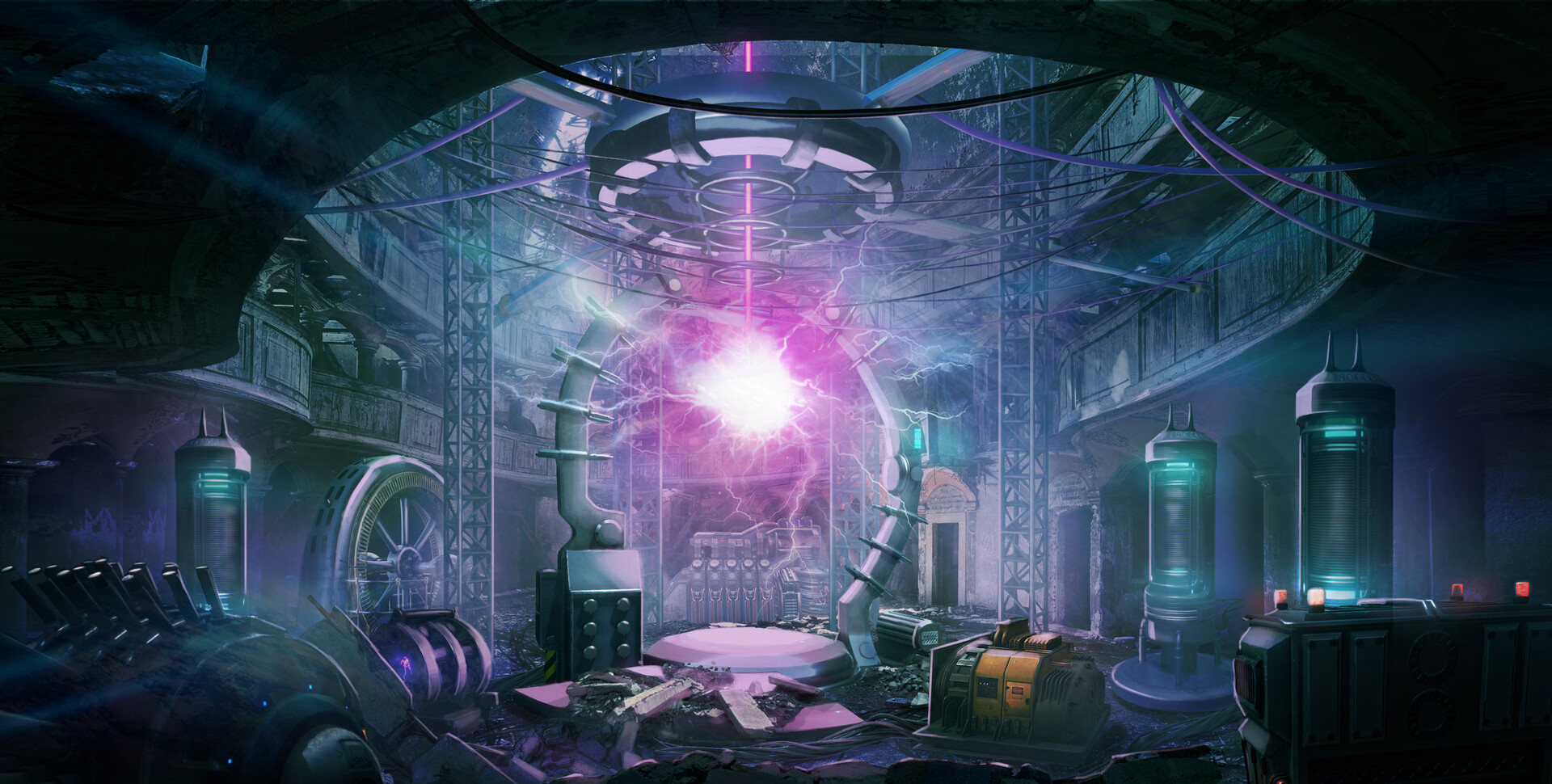 ArtStation - Dystopian - Interior