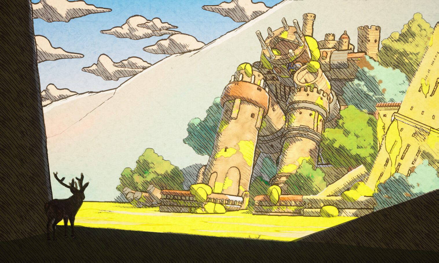 Delphine Decuyper - UE5 - 2D shader - Giant's Resting Place