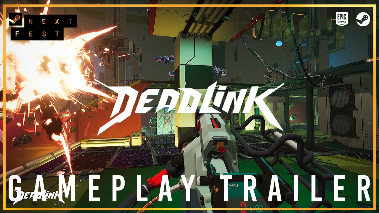 ArtStation - DEADLINK - BORDERLANDS STYLE CYBERPUNK SHOOTER ( TRAILER HD )