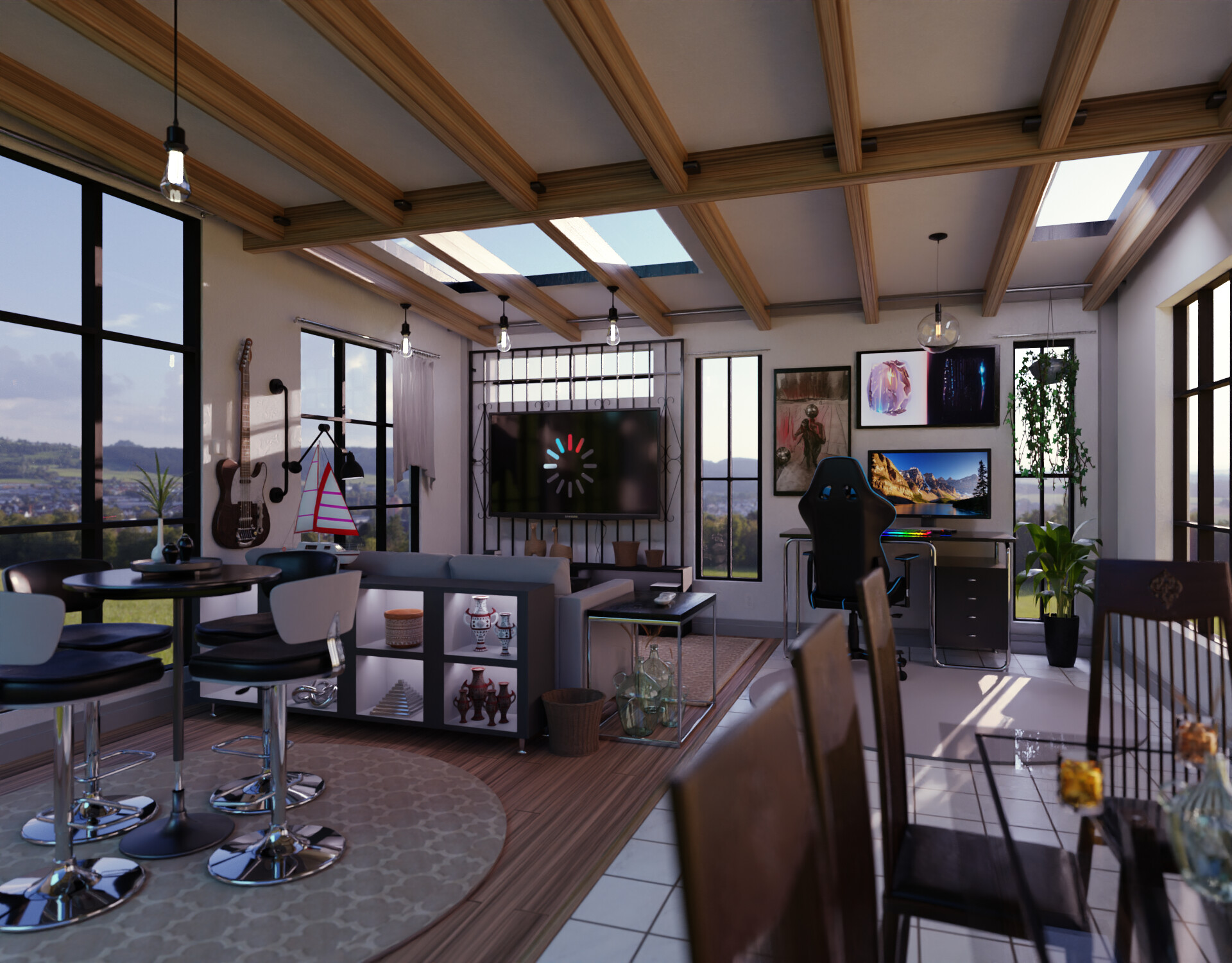 ArtStation - Beam Room