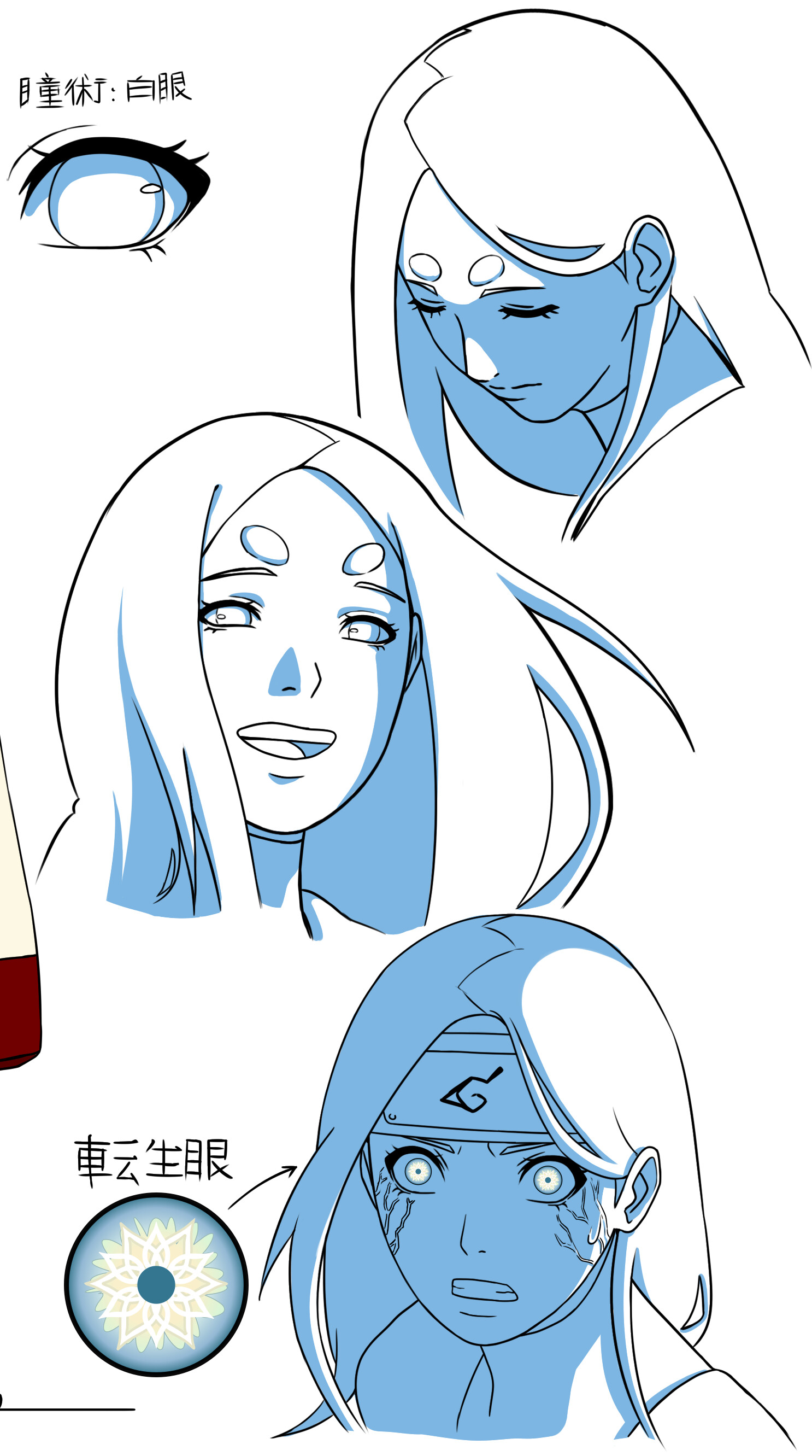 Maria EXE - Naruto OC: Yui Otsutsuki _ Settei: teenager