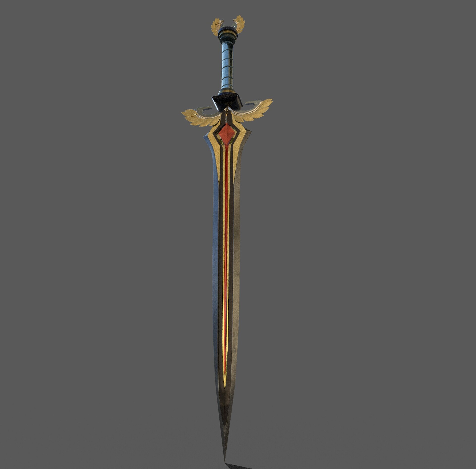 ArtStation - Sword Modeling&Texturing