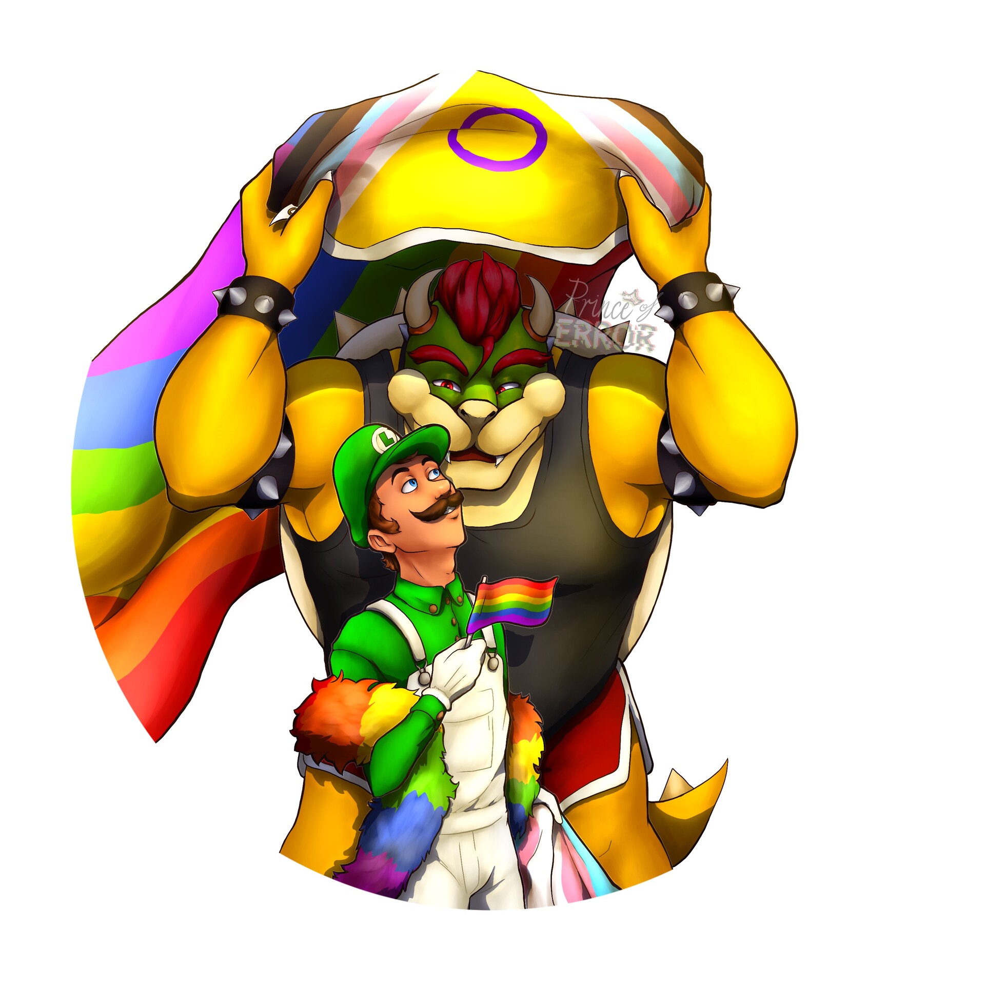 Bowser And Luigi