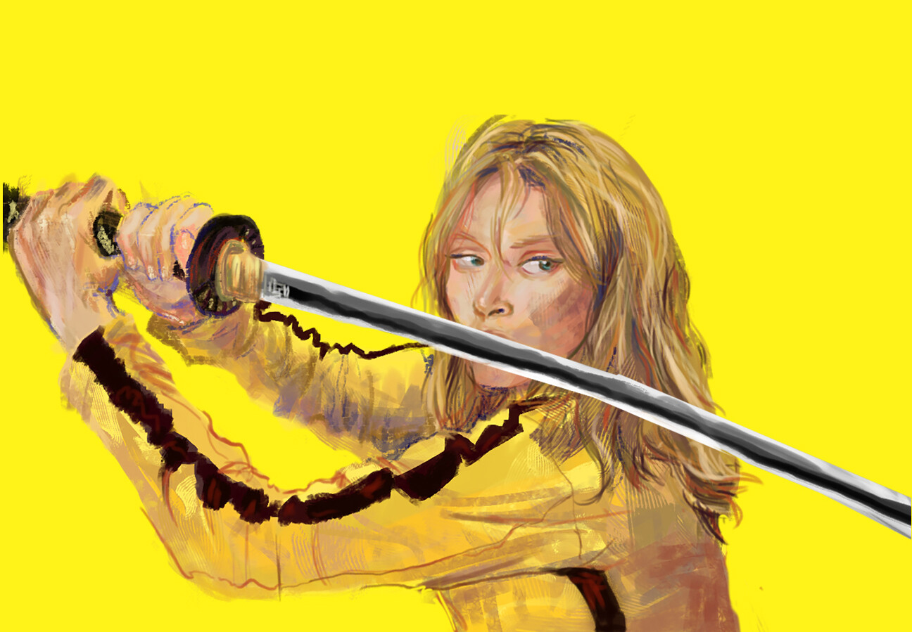 ArtStation - Poster: Kill bill v.1
