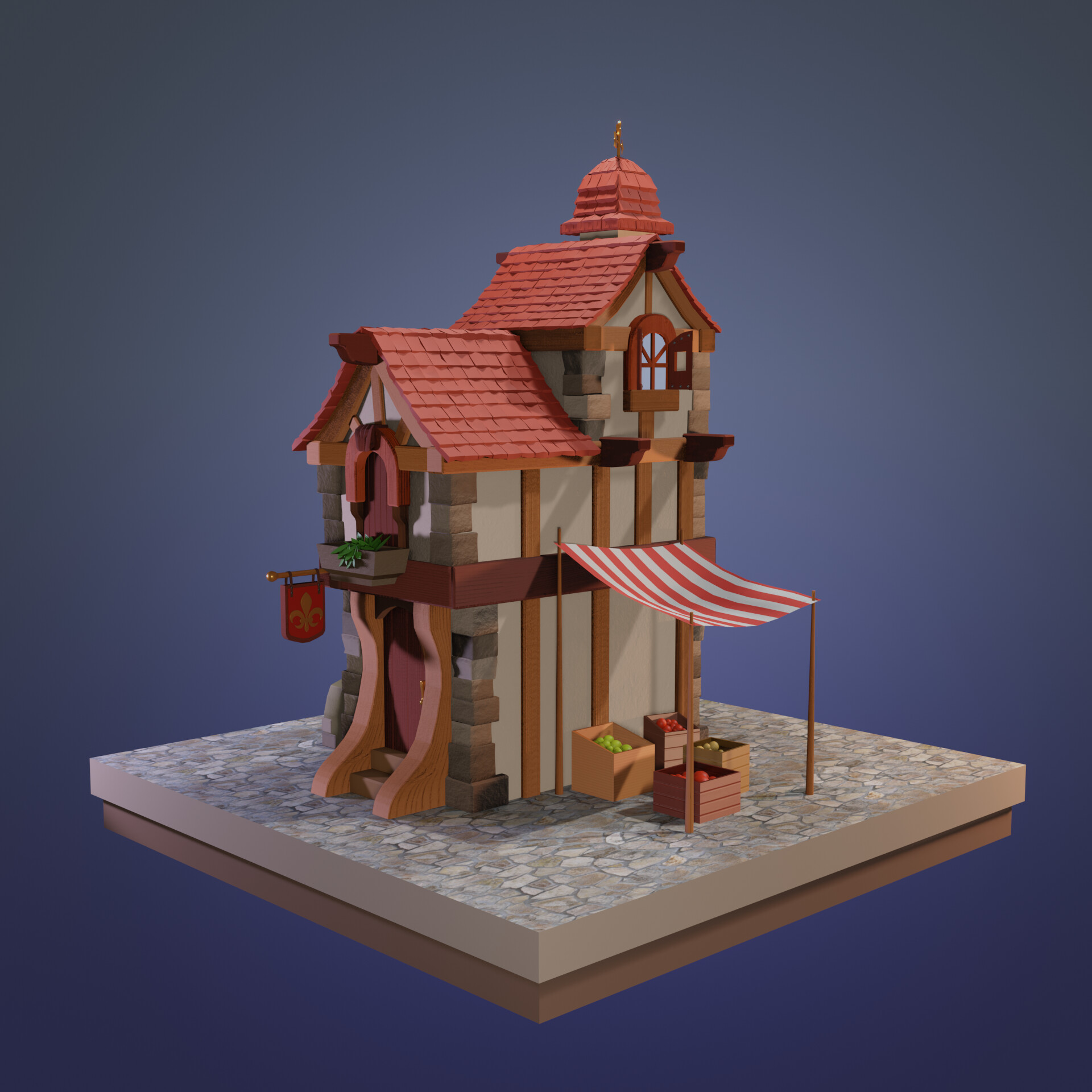 ArtStation - Fantasy house