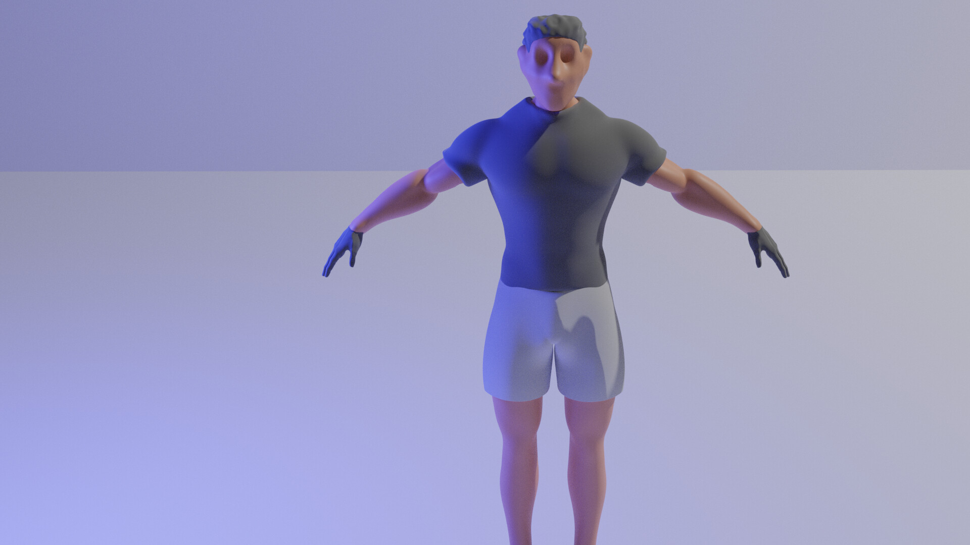 ArtStation - 3d simple character