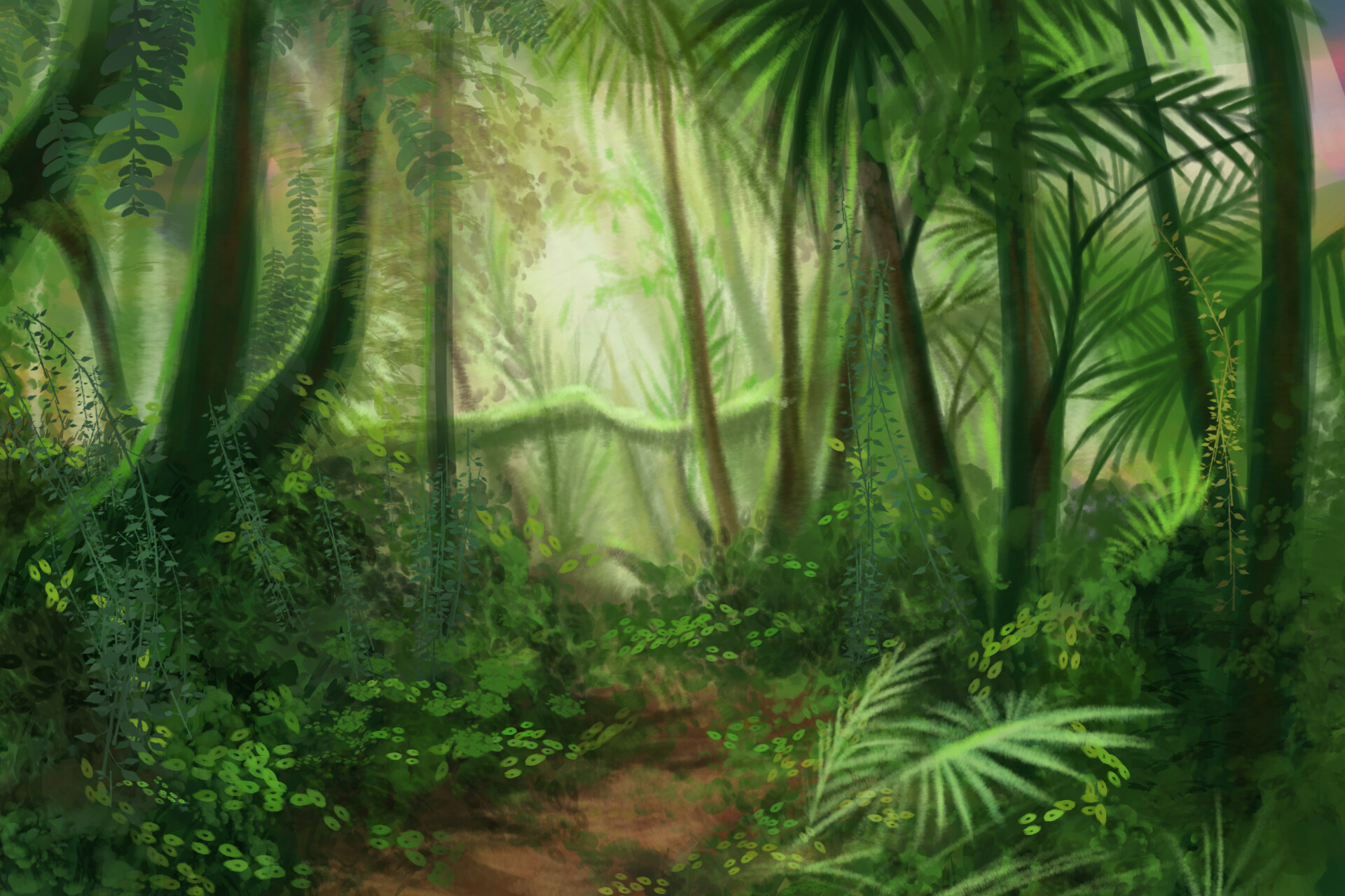 ArtStation - environment painting