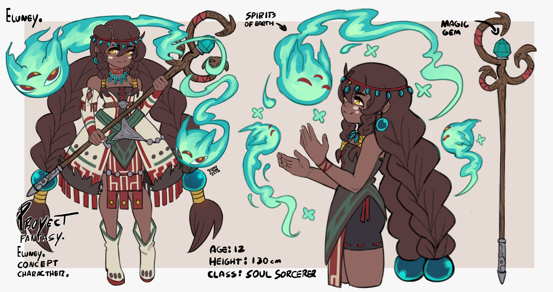 ArtStation - Project Fantasy: Eluney