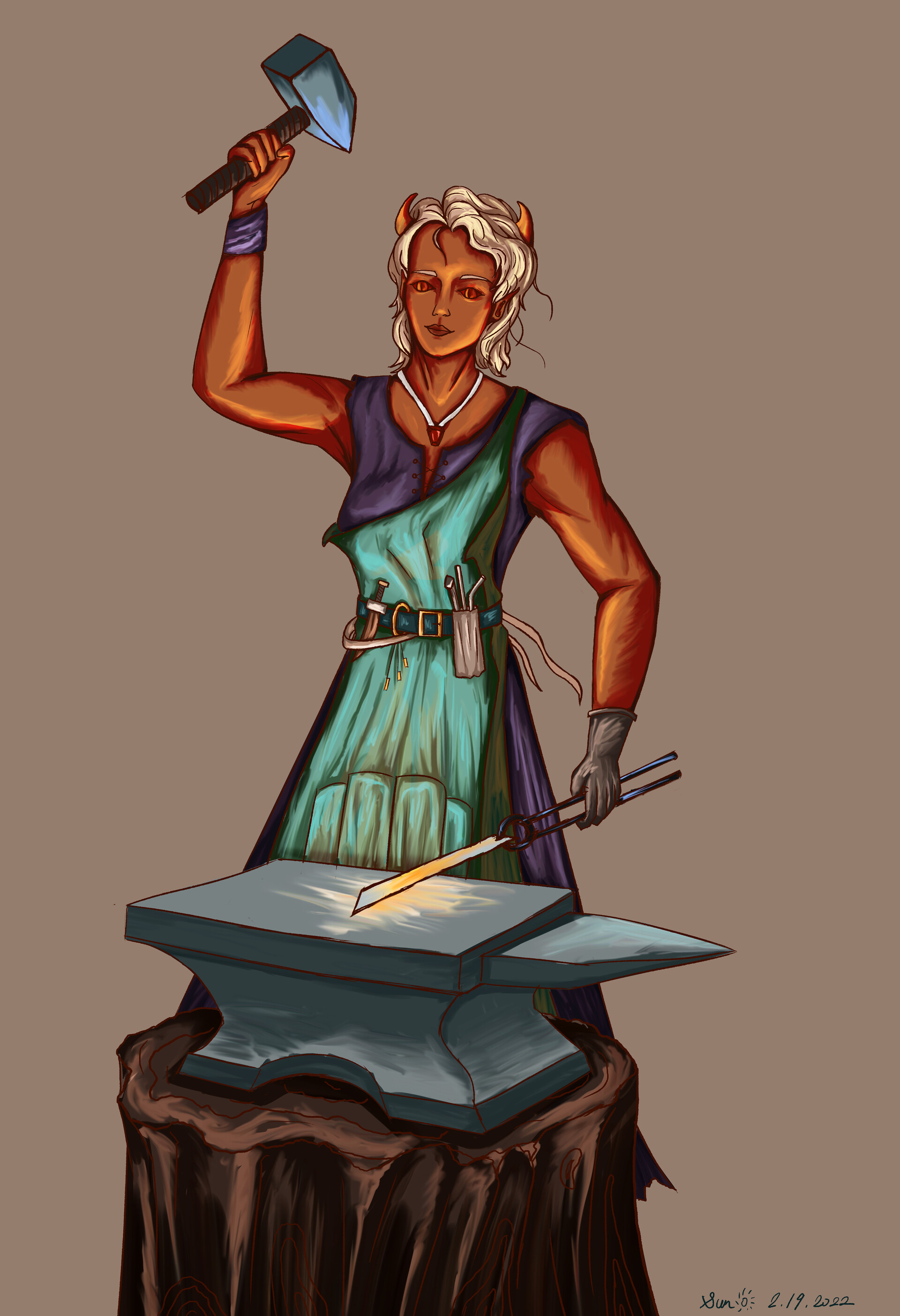 ArtStation - DND Character Commission