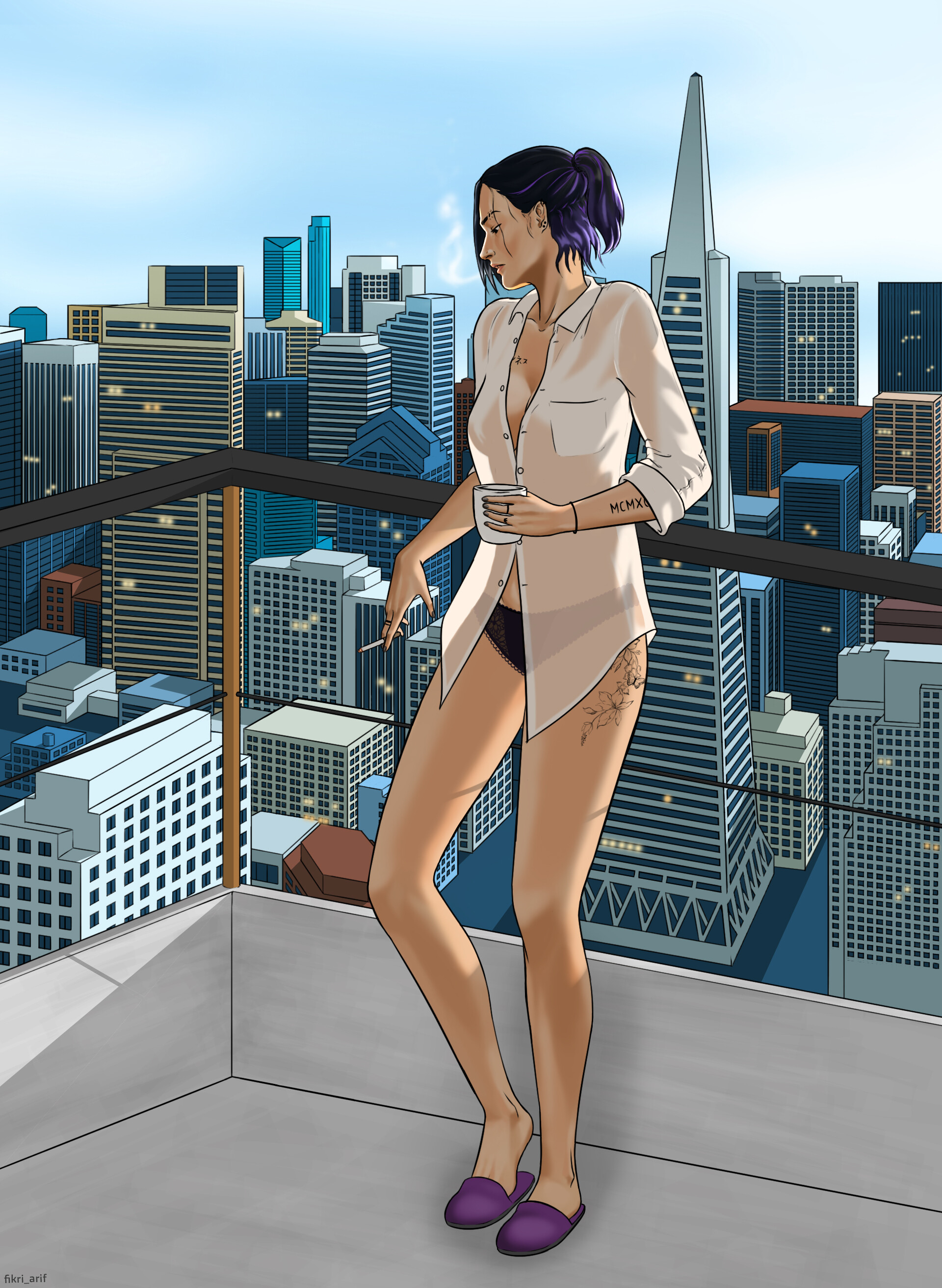 ArtStation - Rooftop