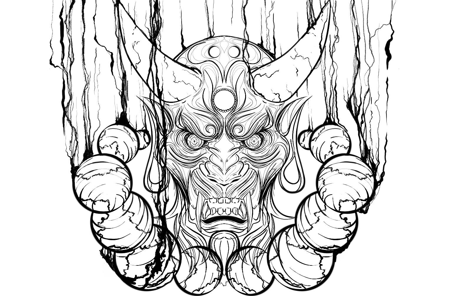 ArtStation - Japanese Demon