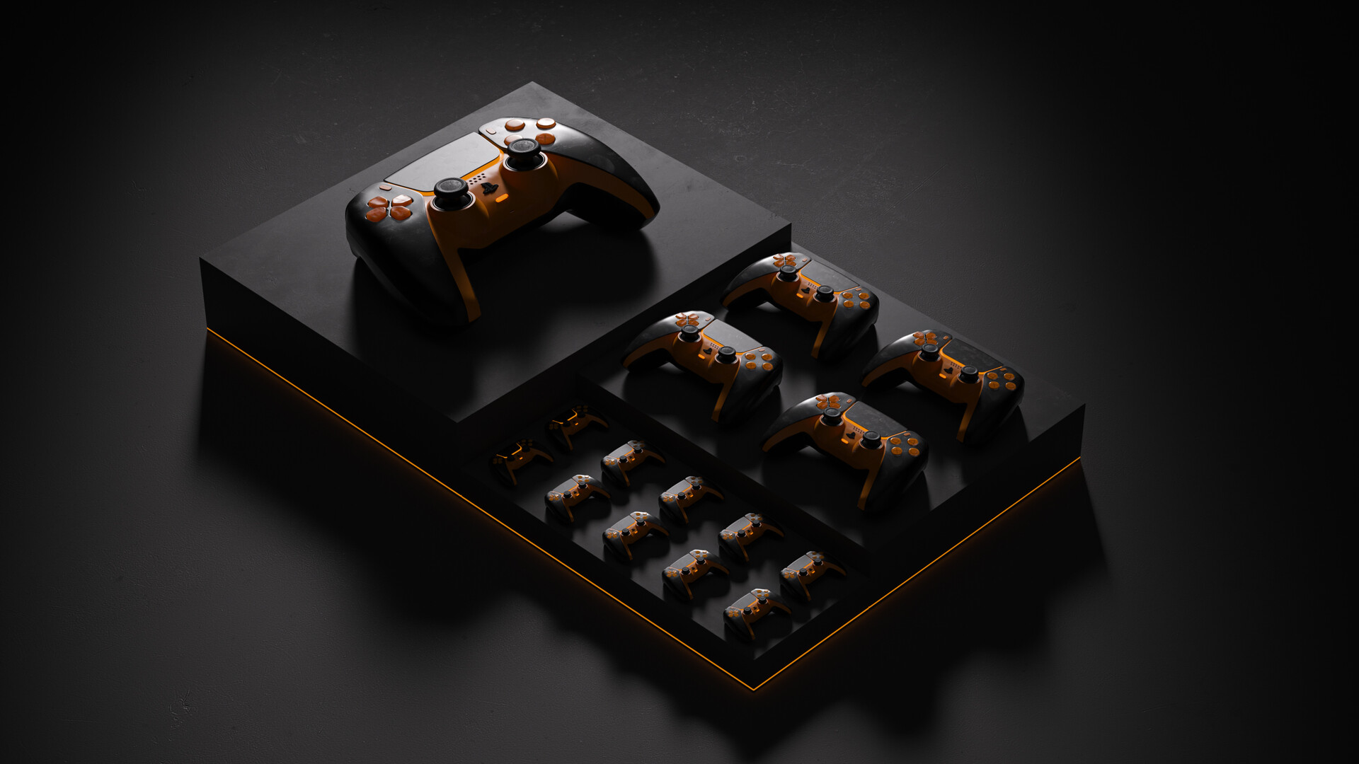 ArtStation - Worned Playstation Controller