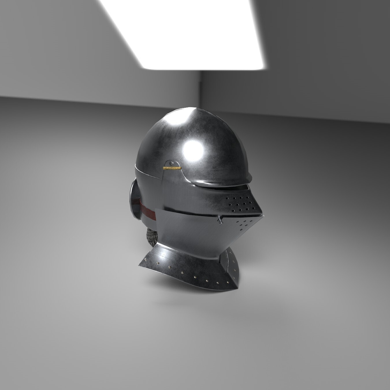 ArtStation - Medieval Armet game model