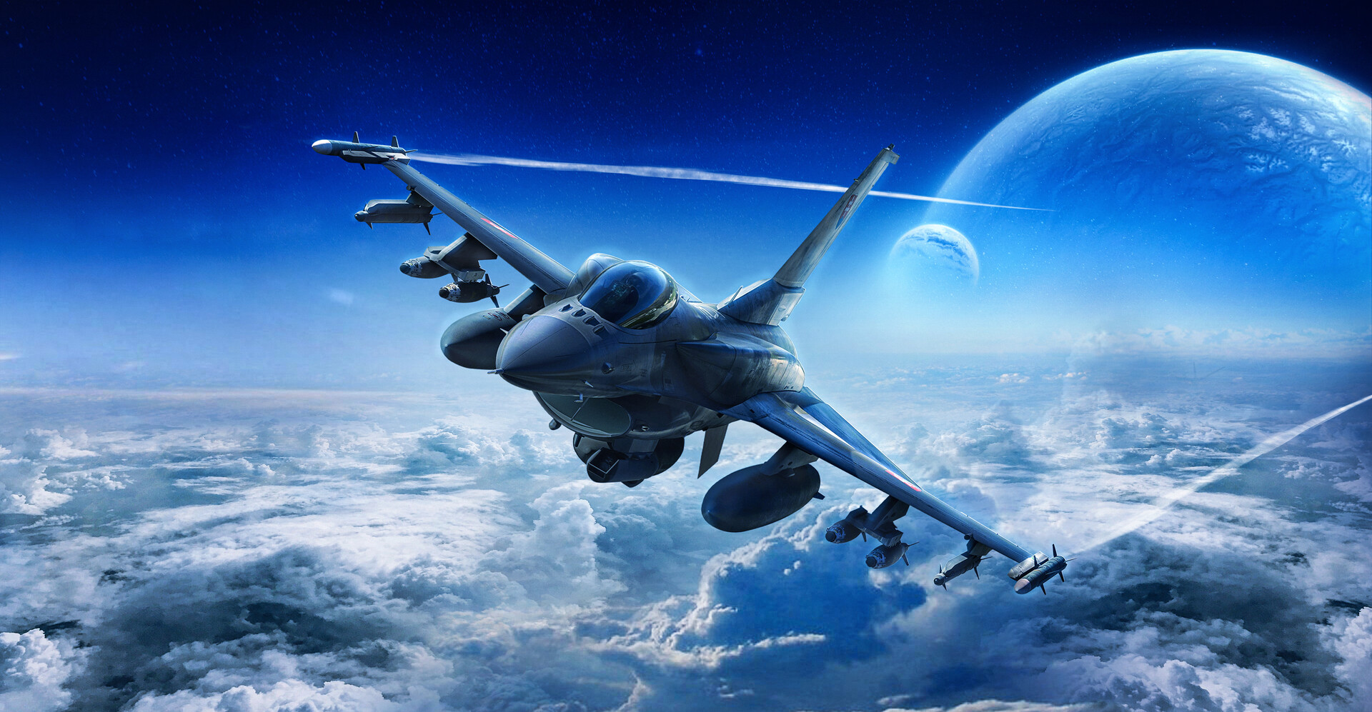 ArtStation - F16 Fighting Falcon