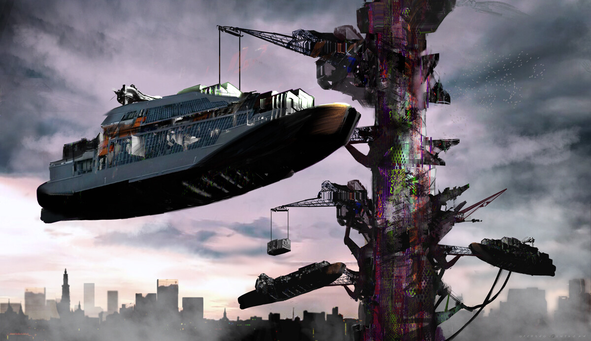 ArtStation - Docking Pillar