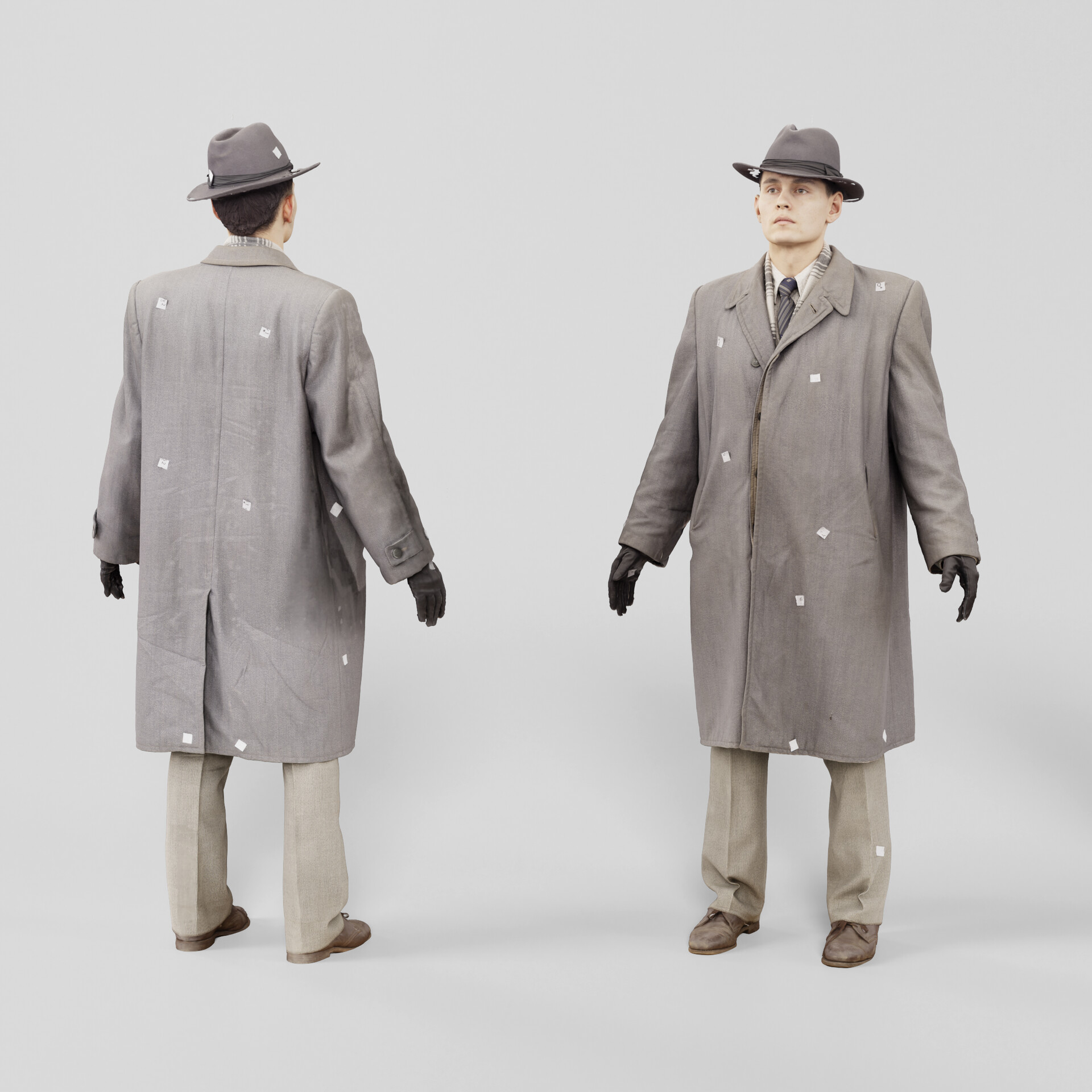 ArtStation - Man in Grey Coat