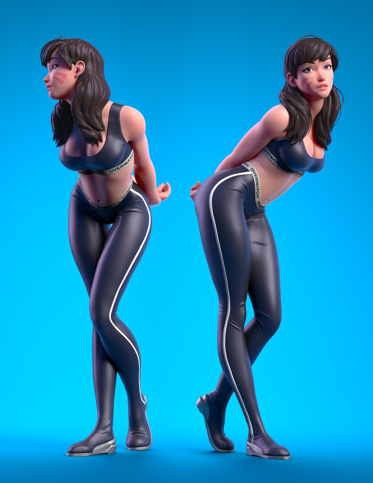 Marcel Nilo - D.va Overwatch workout