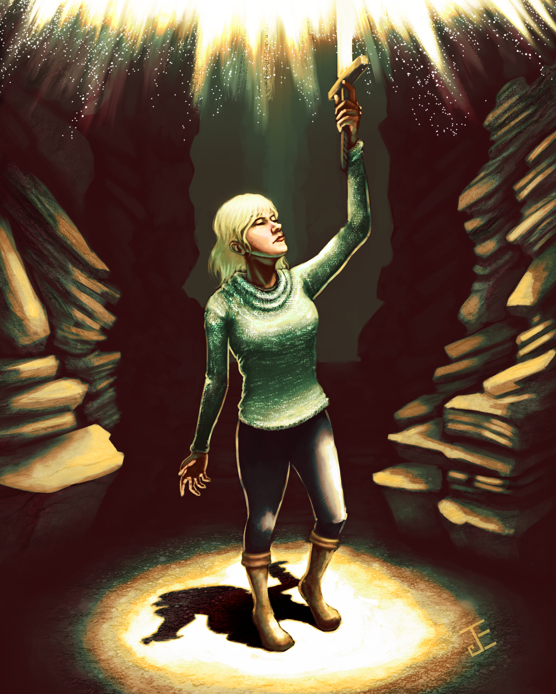 ArtStation - The Eternal's Sword - Cover Art