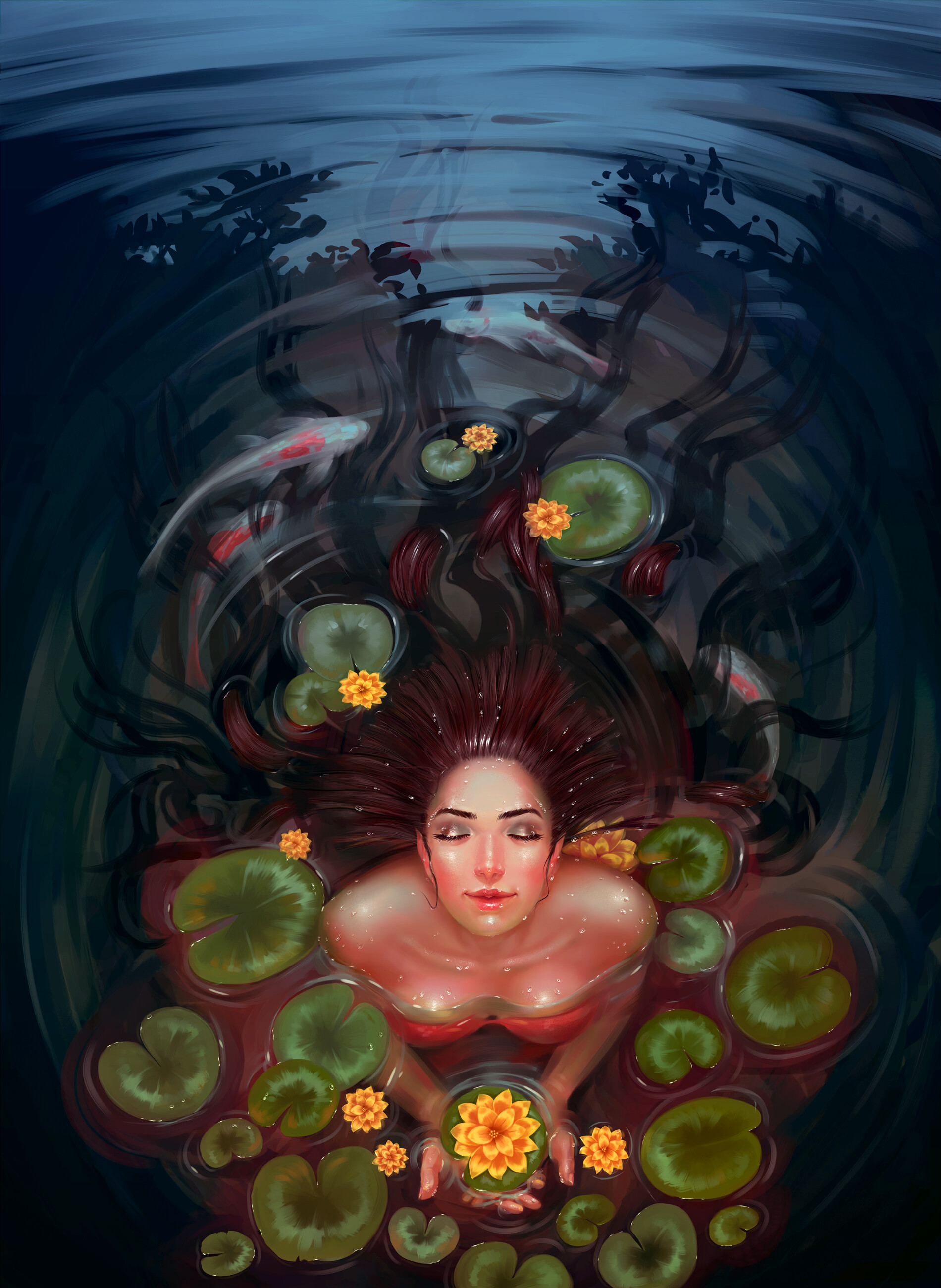 ArtStation - In pond