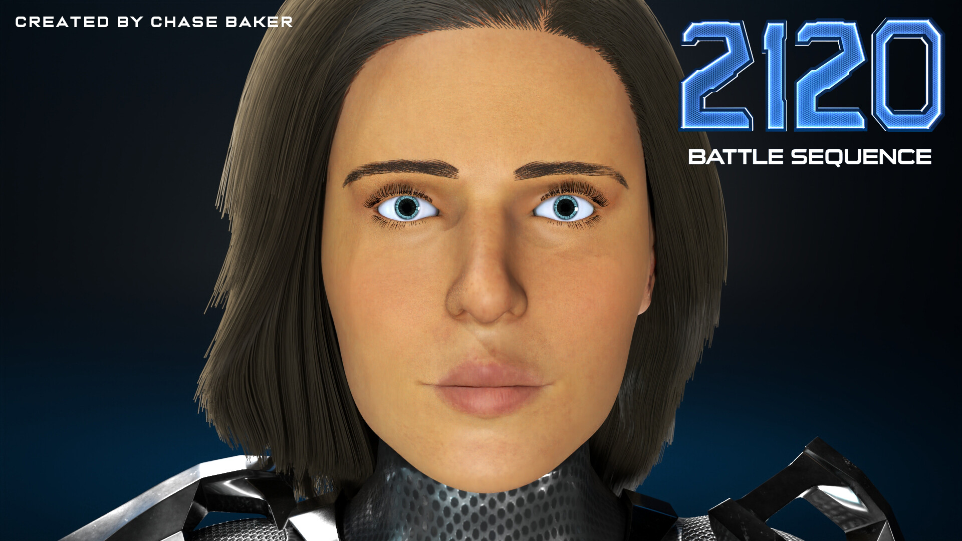 Chase Baker - Female Character - 2120 Battle Sequence