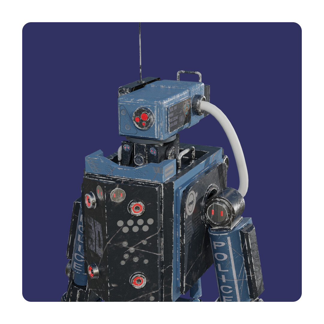 ArtStation - Robot Cop