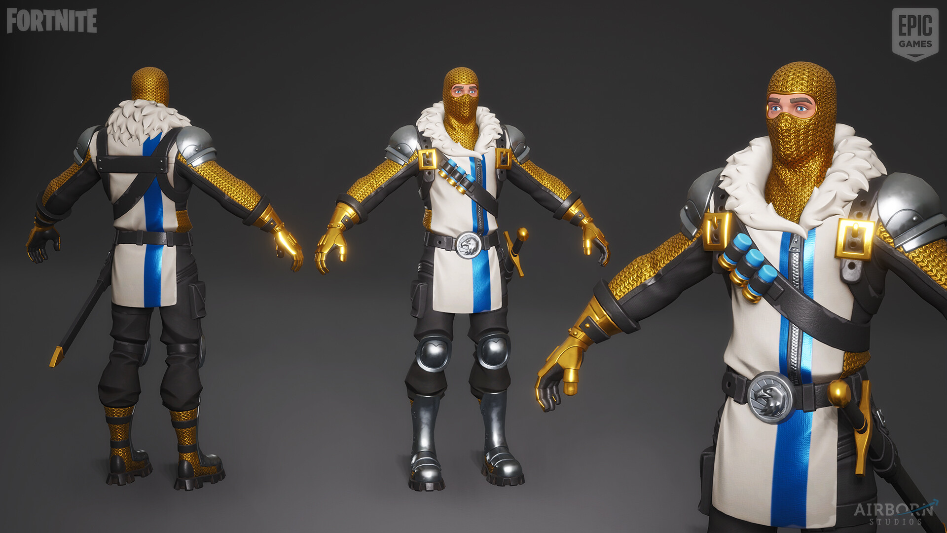 Airborn Studios - Fortnite - Raptorian the Brave