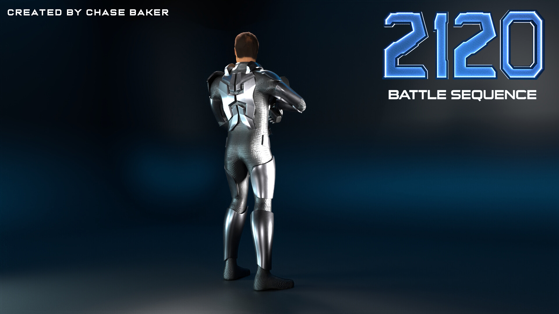 Chase Baker - Male Character - 2120 Battle Sequence