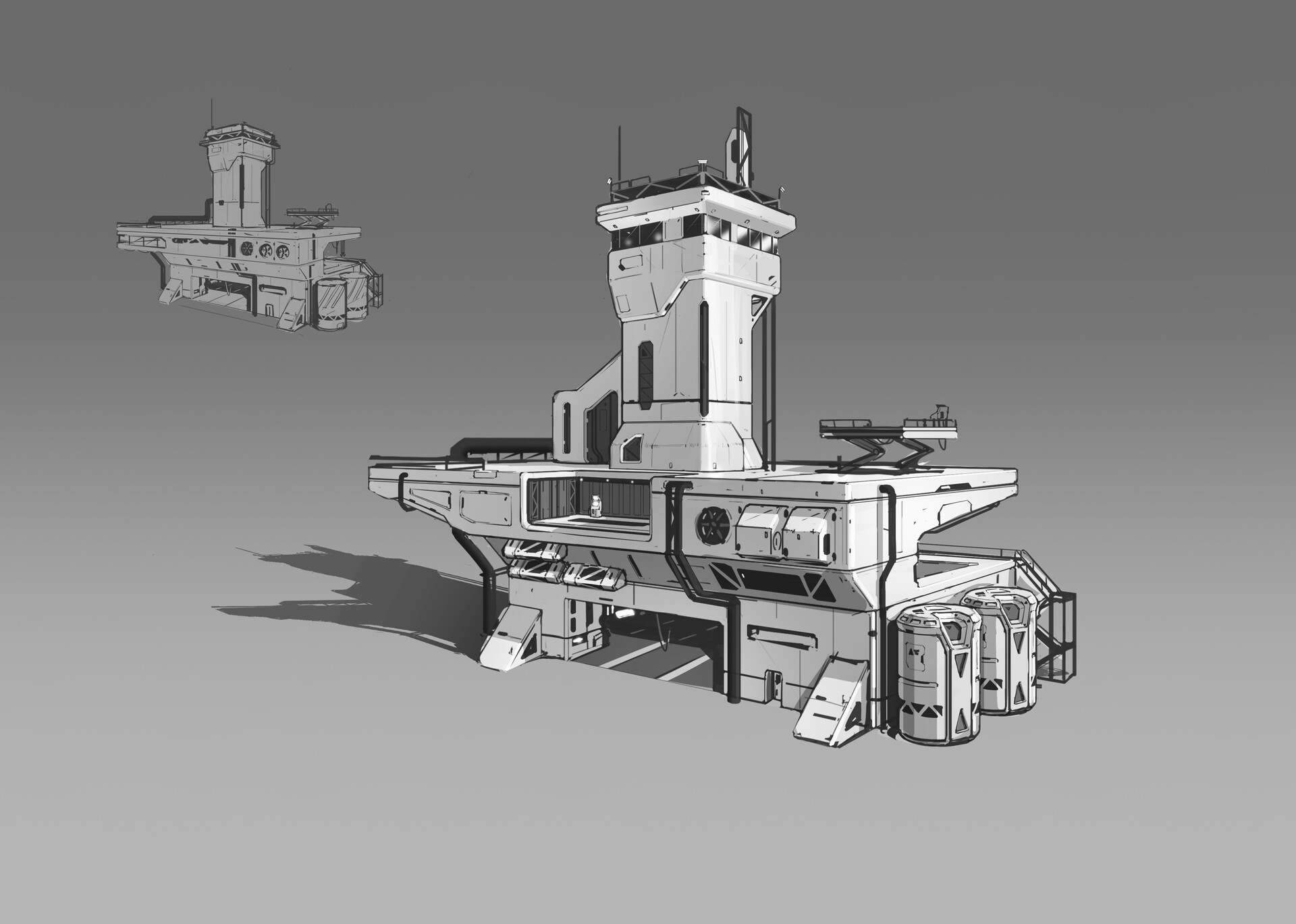 ArtStation - Sci-fi props