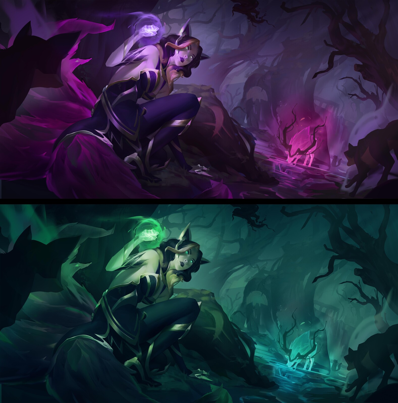 Santiago Parra Coven Ahri Fanart